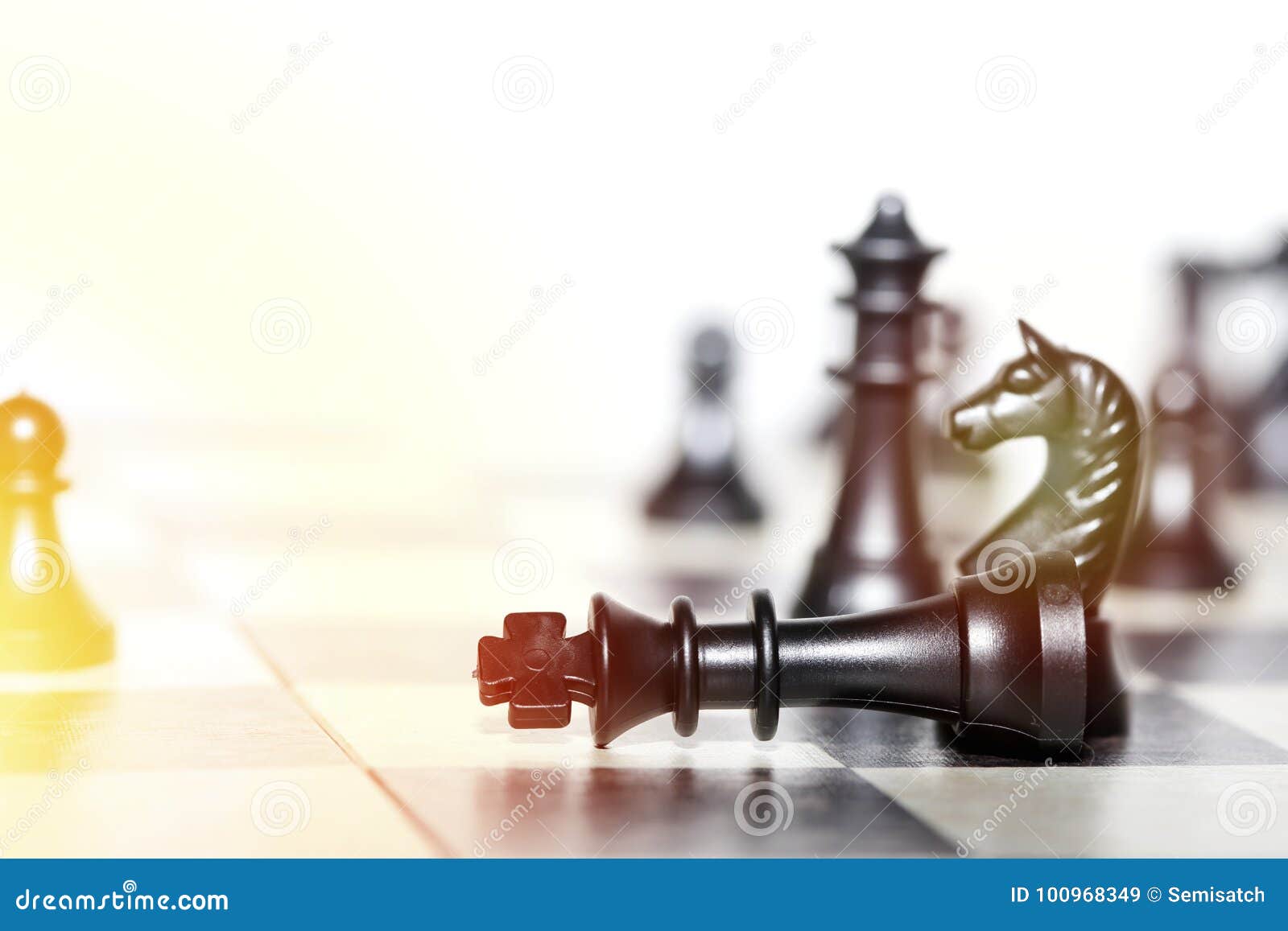 Chess Figures - Strategy and Leadership Concept Stock Image - Image of ...
