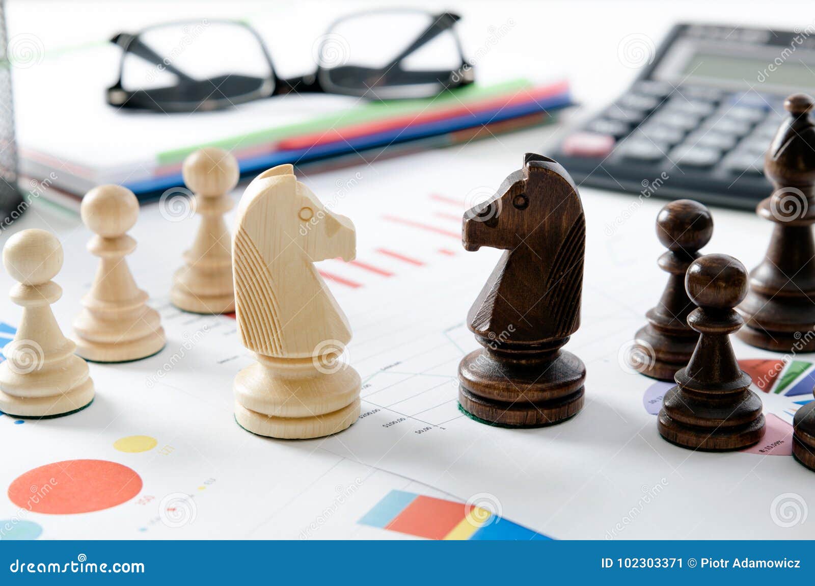 Chess Financial Business Strategy Stock Image - Image of checkmate ...