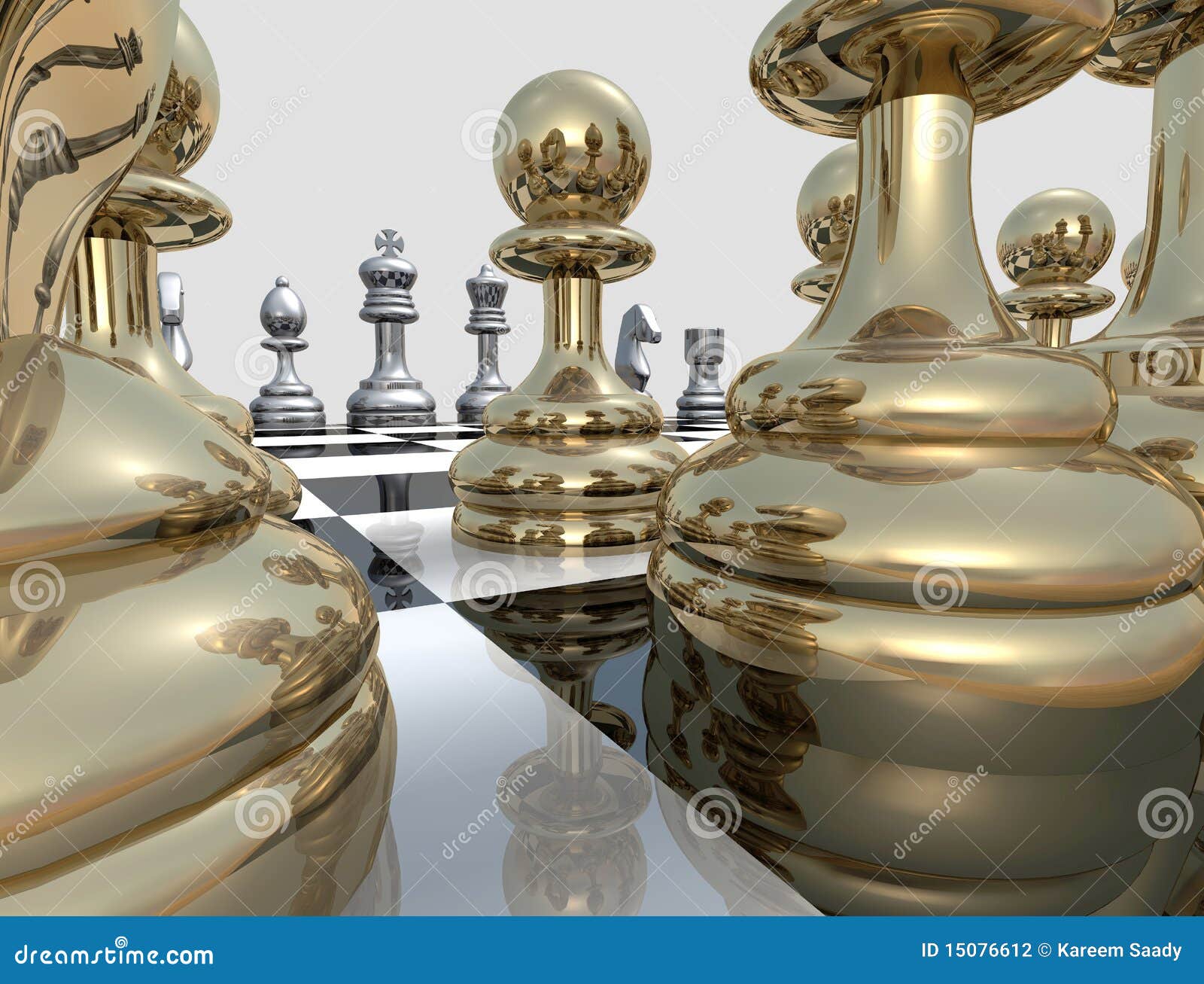 Chess Focus stock illustration. Illustration of chess - 15076612