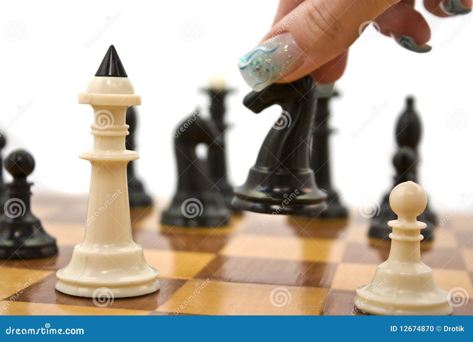 Chess game stock photo. Image of strategy, objectives - 12674870