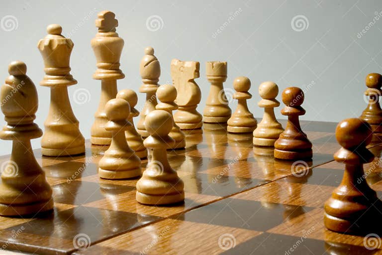 Chess Game stock image. Image of knight, play, strategy - 376783
