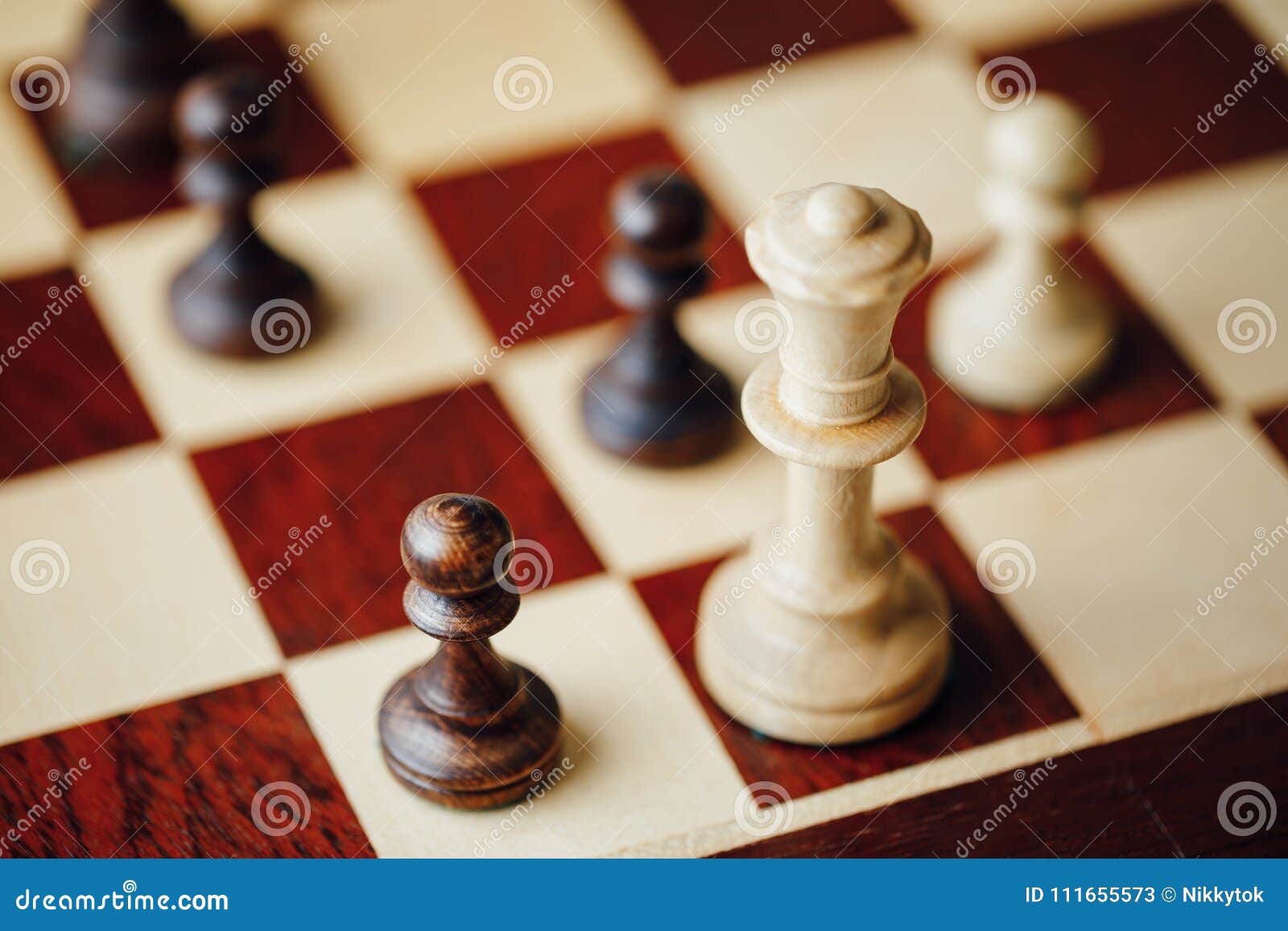 Chess game in action stock image. Image of leisure, player - 111655573