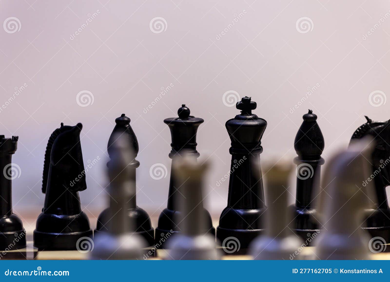 Chess Game Background Stategy Stock Image - Image of corporate, king ...