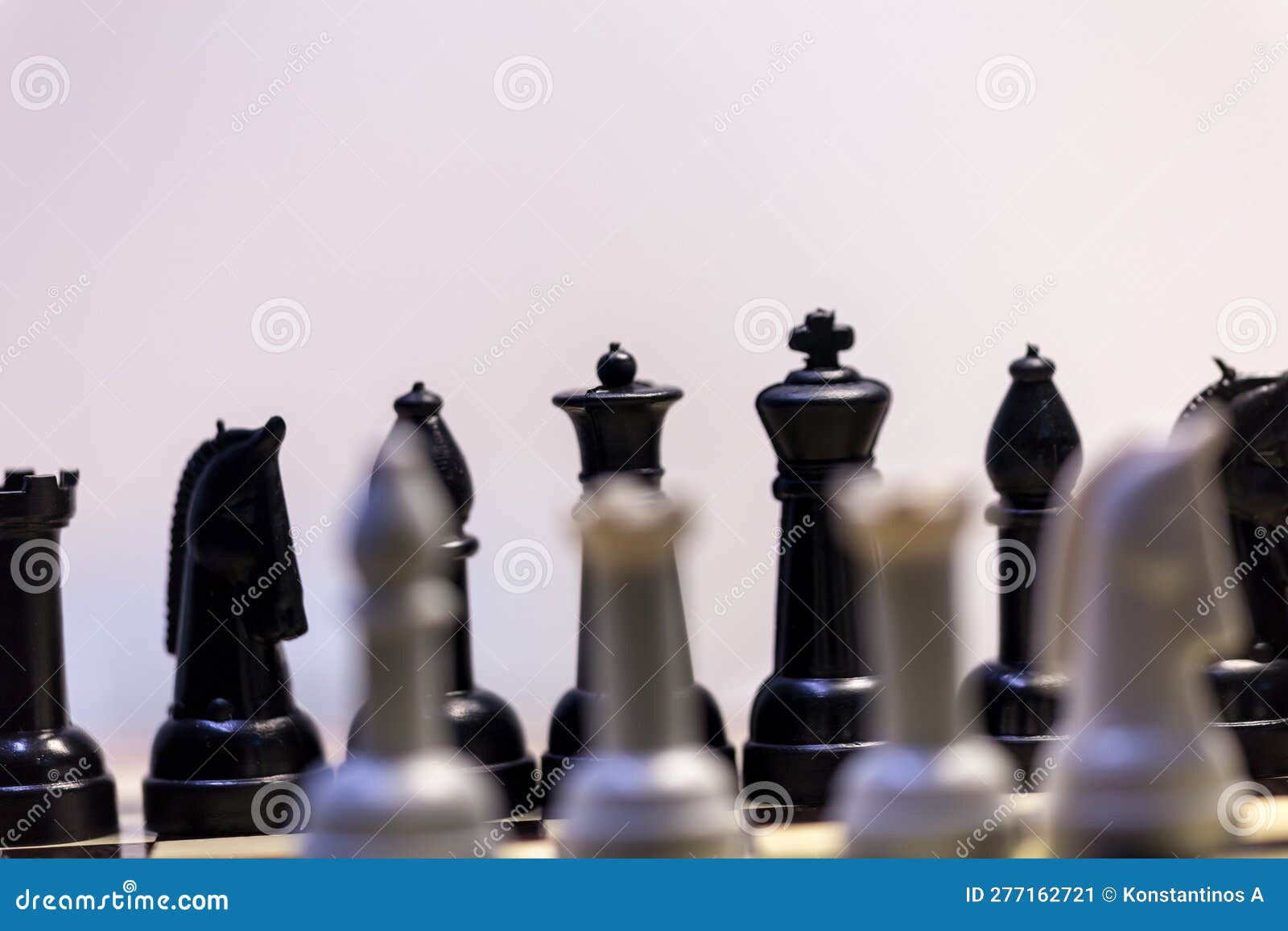 Chess Game Background Stategy Stock Image - Image of defeat, figure ...