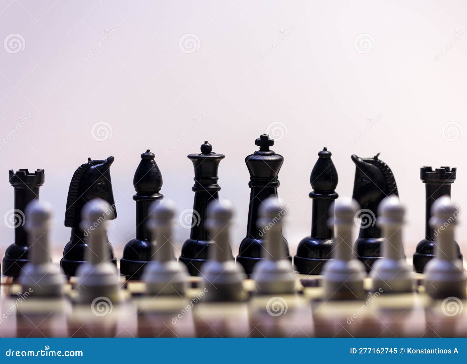 Chess Game Background Stategy Stock Image - Image of knight, challenge ...