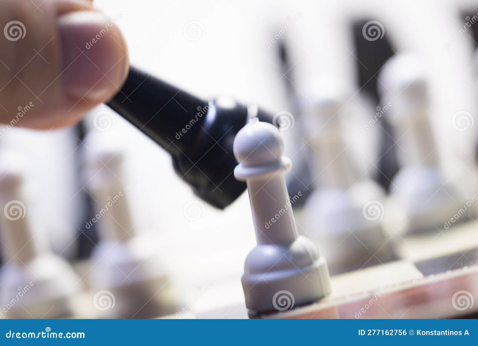 Chess Game Background Stategy Stock Photo - Image of black, competitive ...