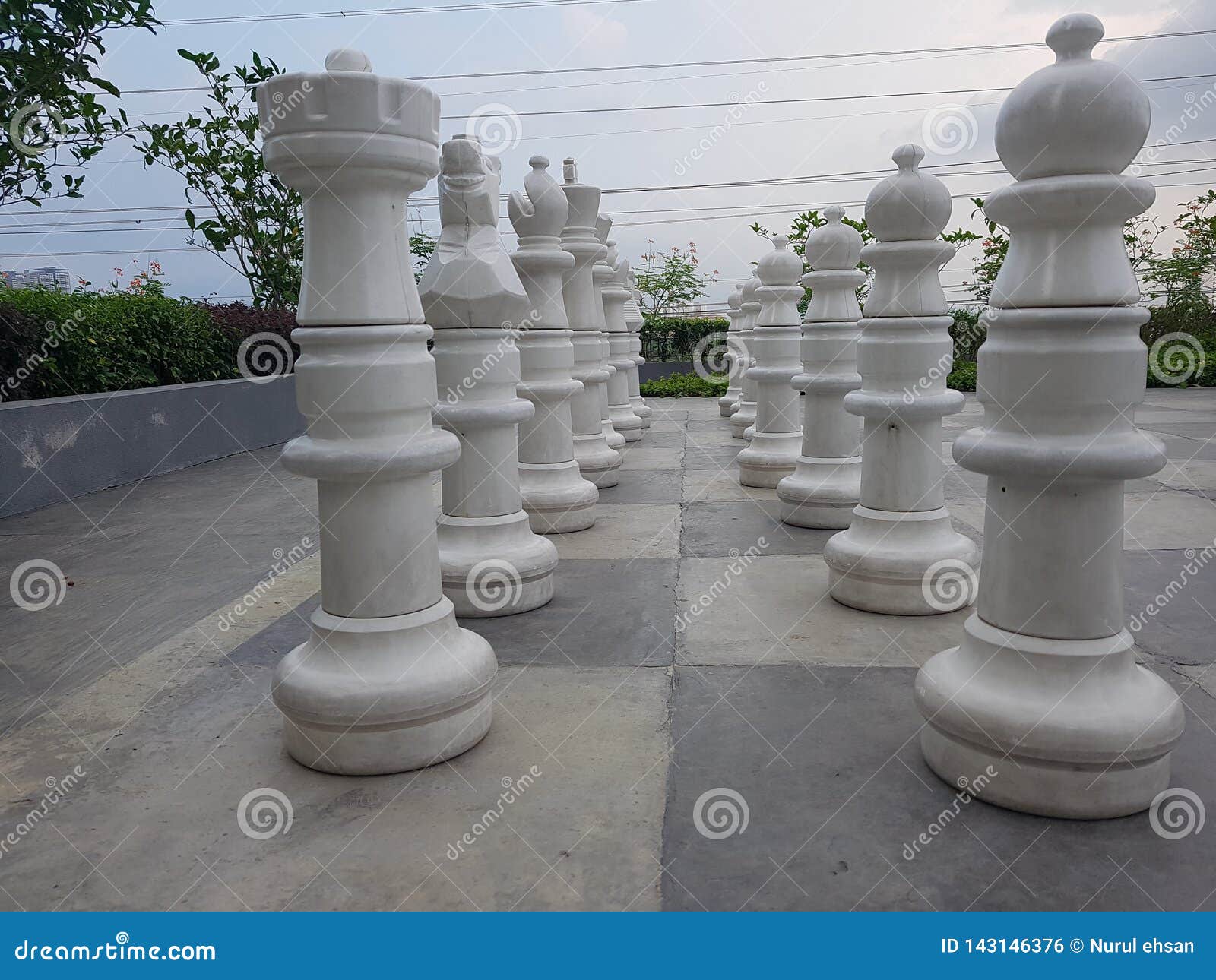 Chess Game stock photo. Image of sport, game, outdoor - 143146376