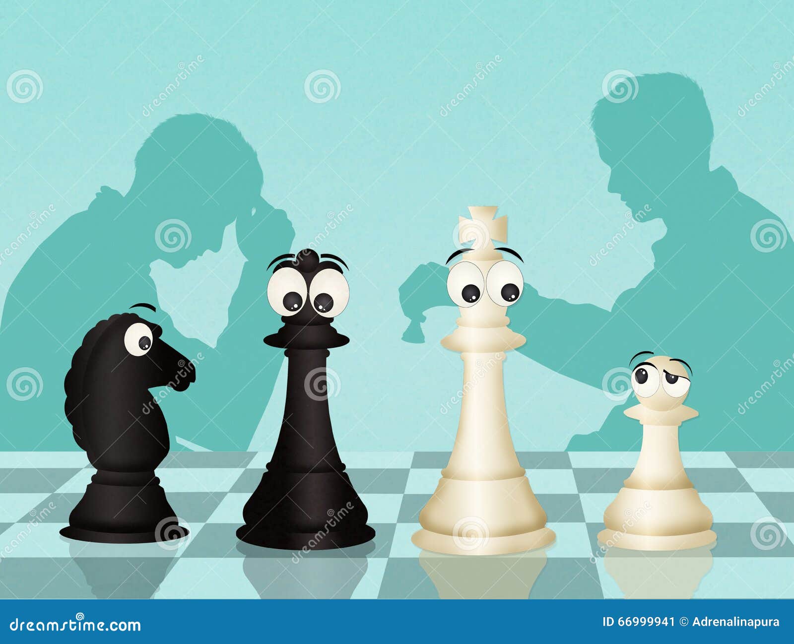 Chess game stock illustration. Illustration of game, contest - 66999941