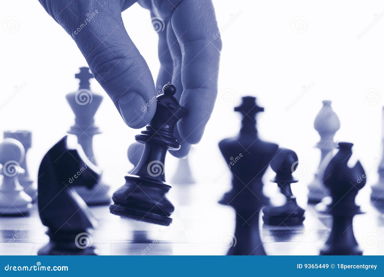 Chess game make your move stock image. Image of bishop - 9365449