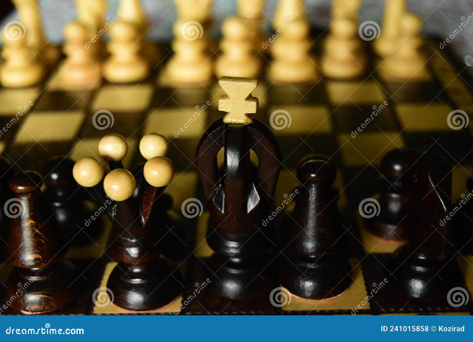 Chess. a Game that Needs Planning Stock Photo - Image of flap, move ...