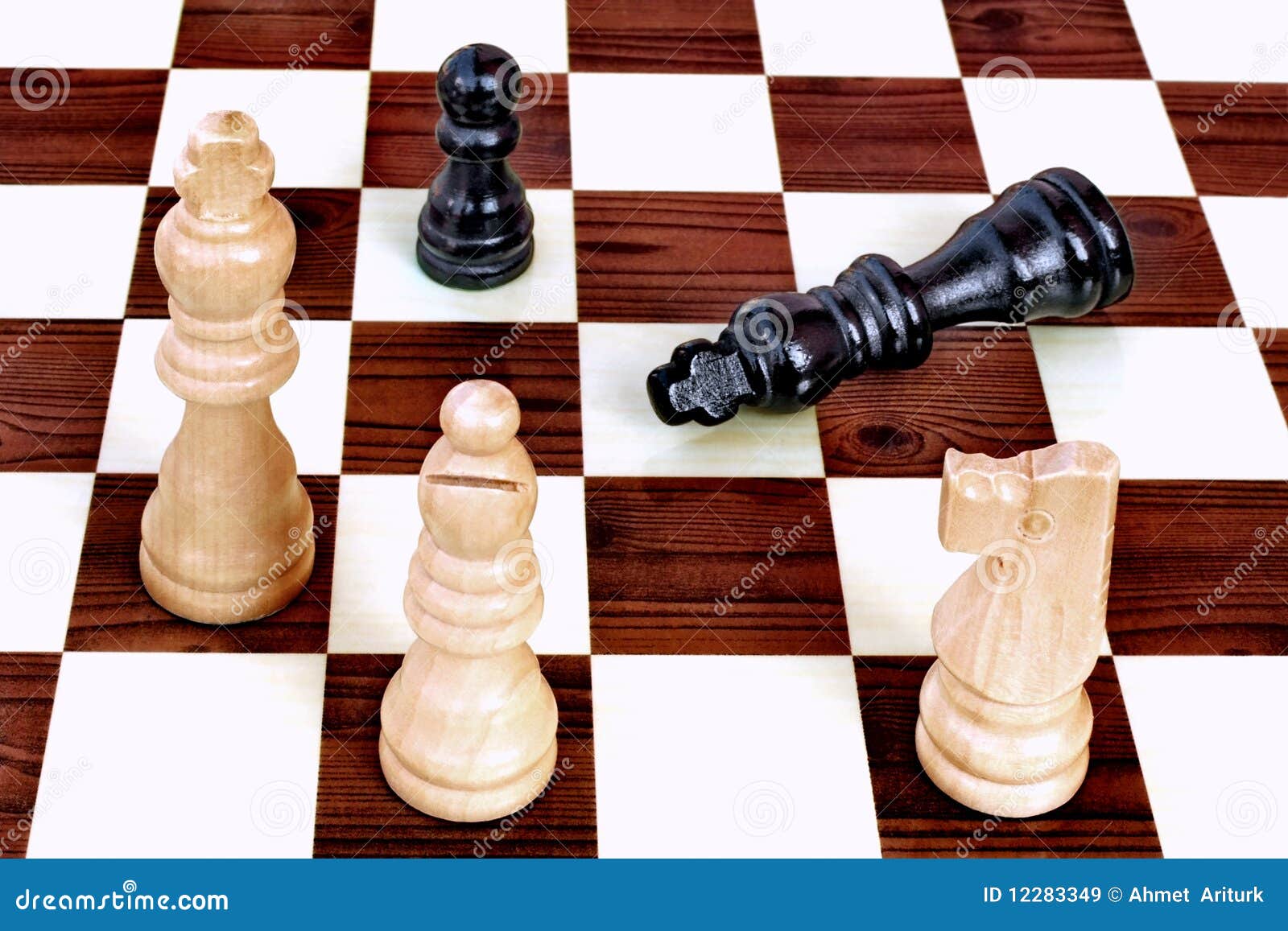 Chess; game over stock image. Image of black, challenge - 12283349