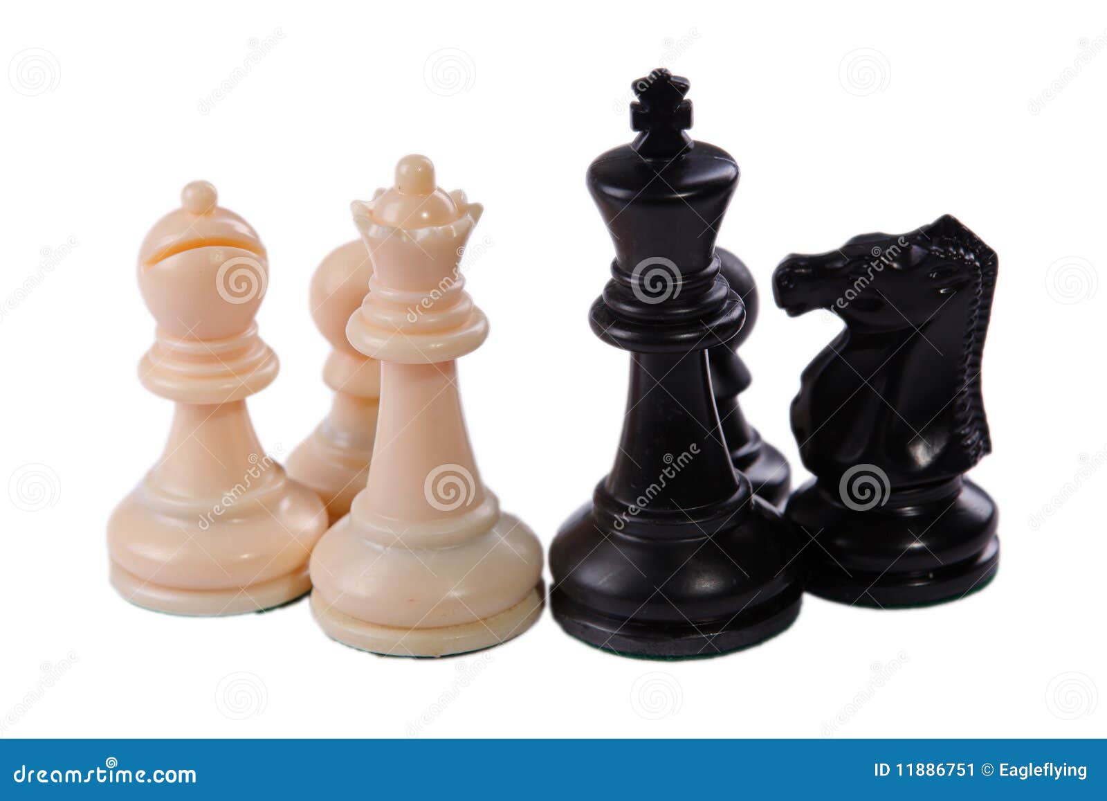 Chess game pieces stock image. Image of individuality - 11886751