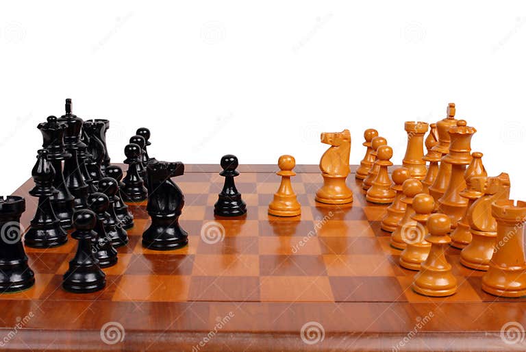Chess game in progress stock image. Image of chess, fight - 18501929