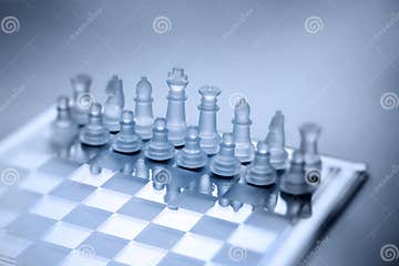 Chess Game Strategy Background Stock Photo - Image of background ...