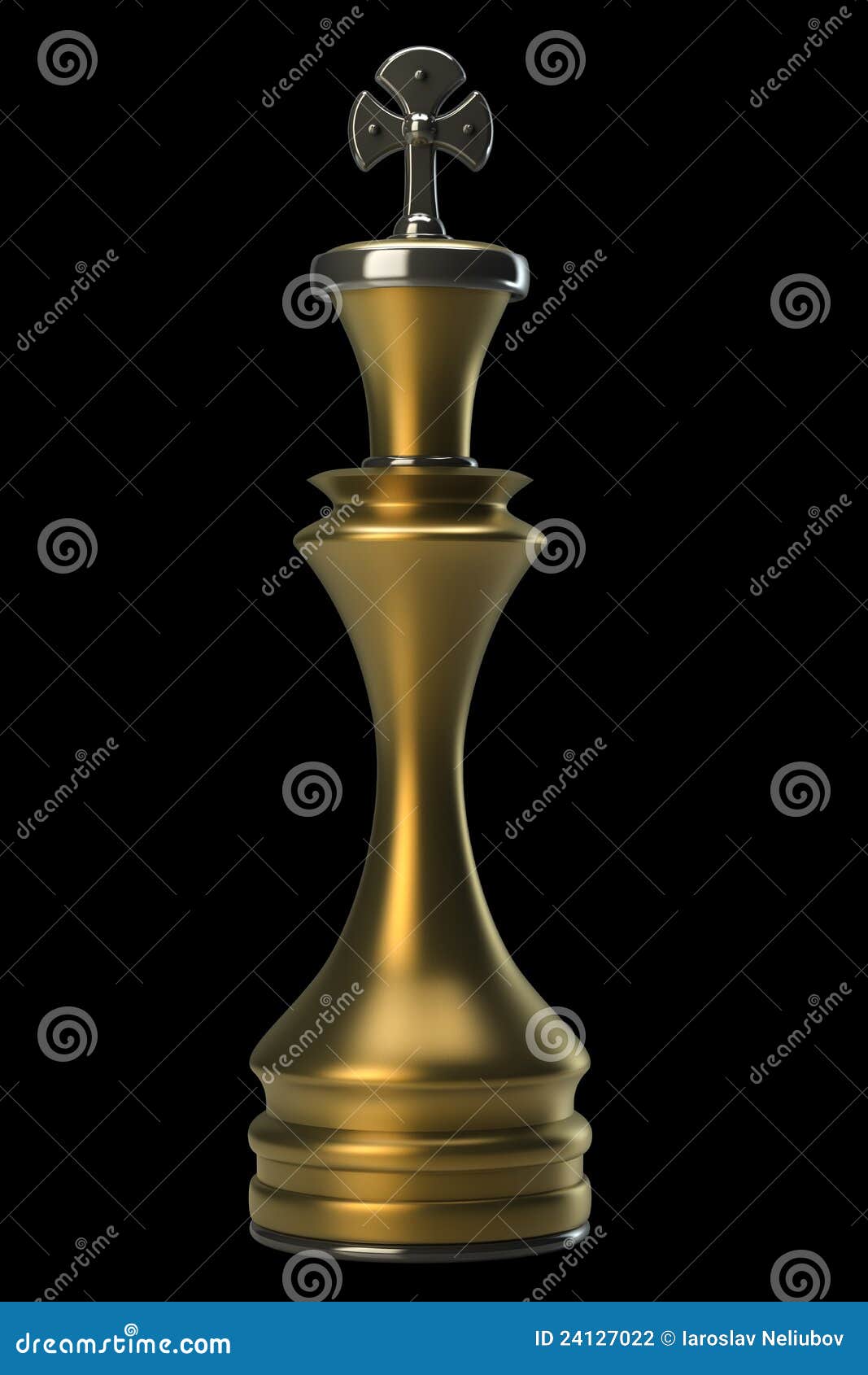 Golden King Crown Royal Luxury Isolated Medieval Monarch Treasure ...