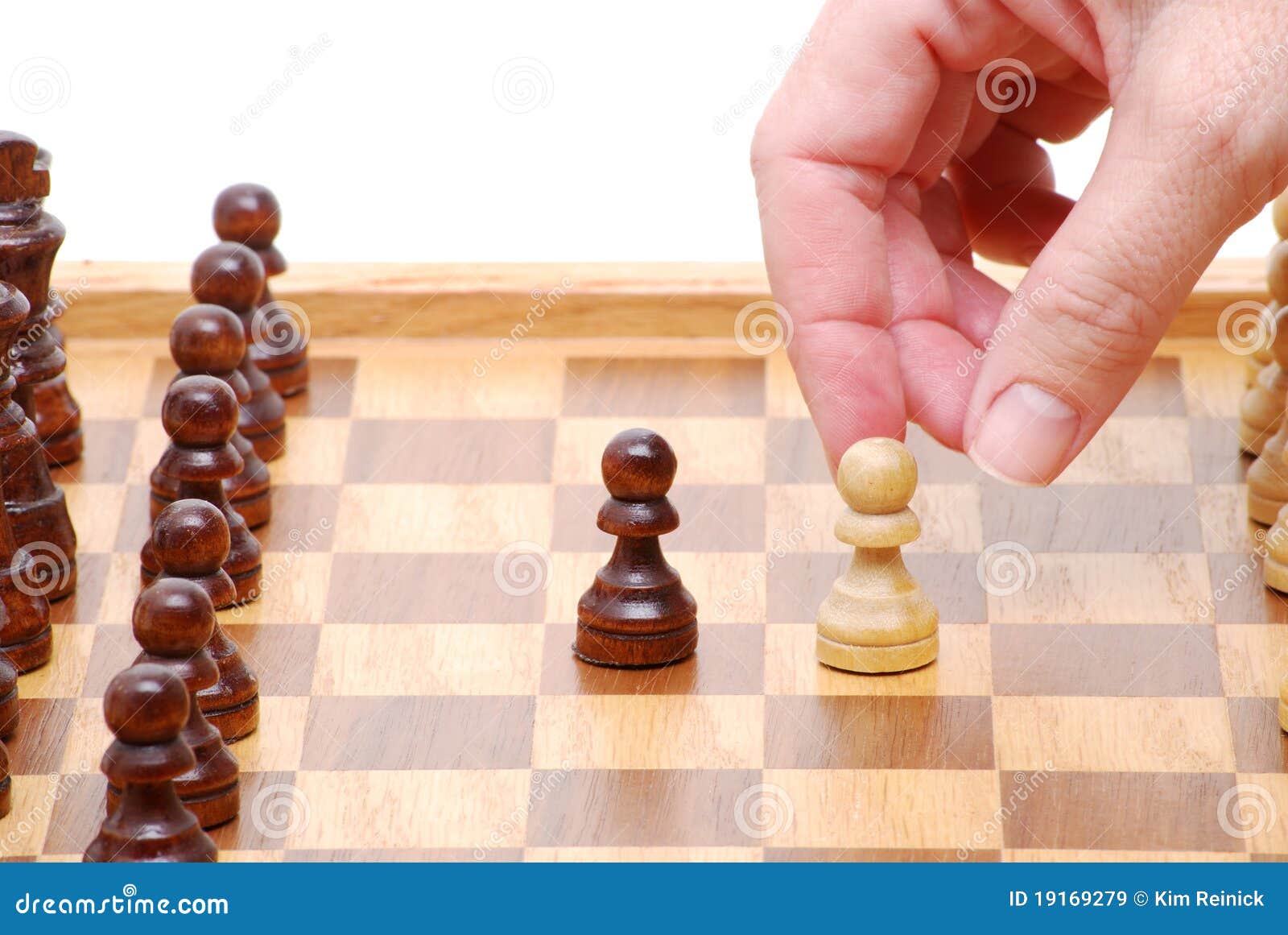 Chess Hand stock image. Image of white, hand, game, fingers - 19169279