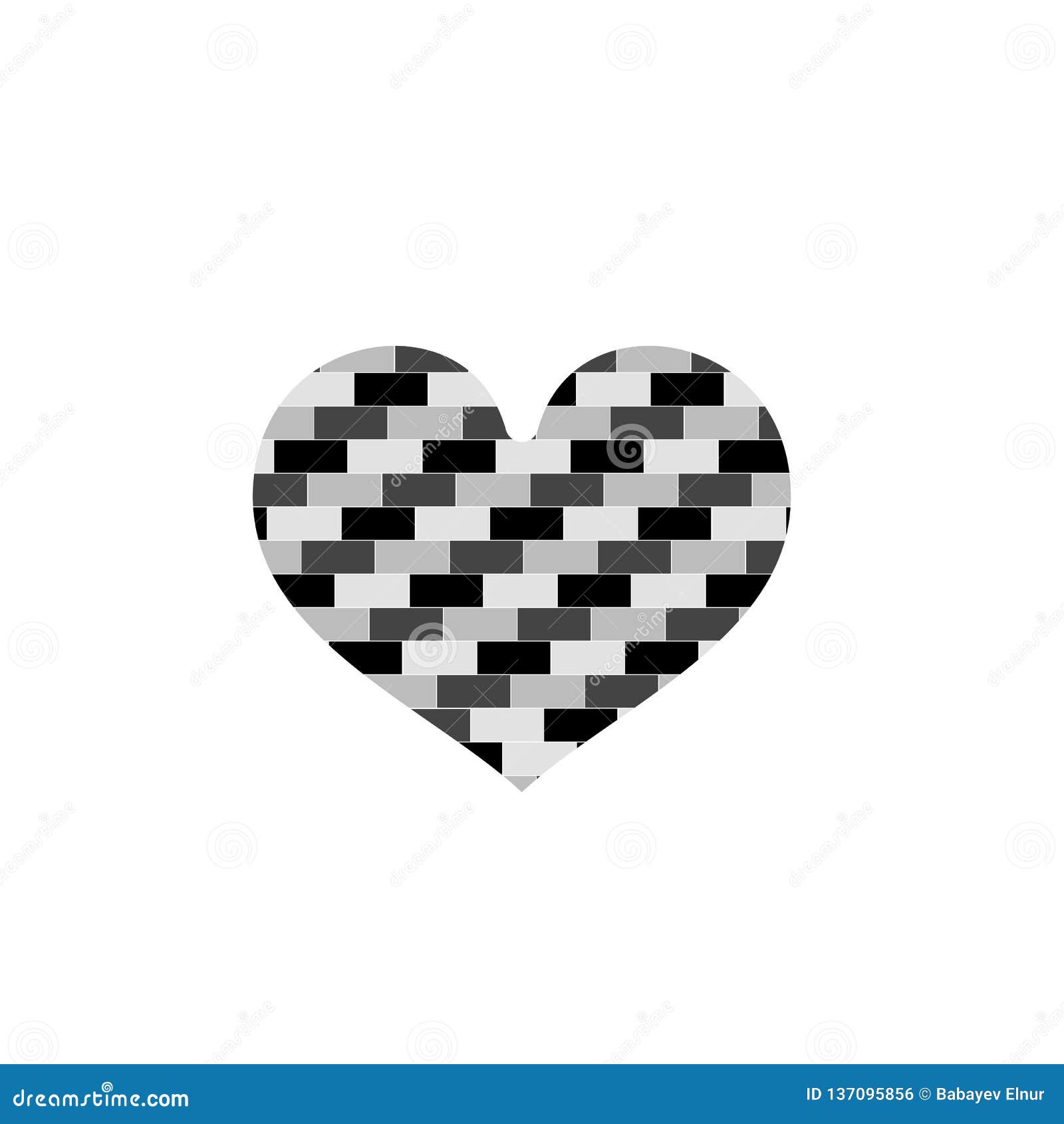 Chess Heart On The Chess Background Cartoon Vector | CartoonDealer.com ...