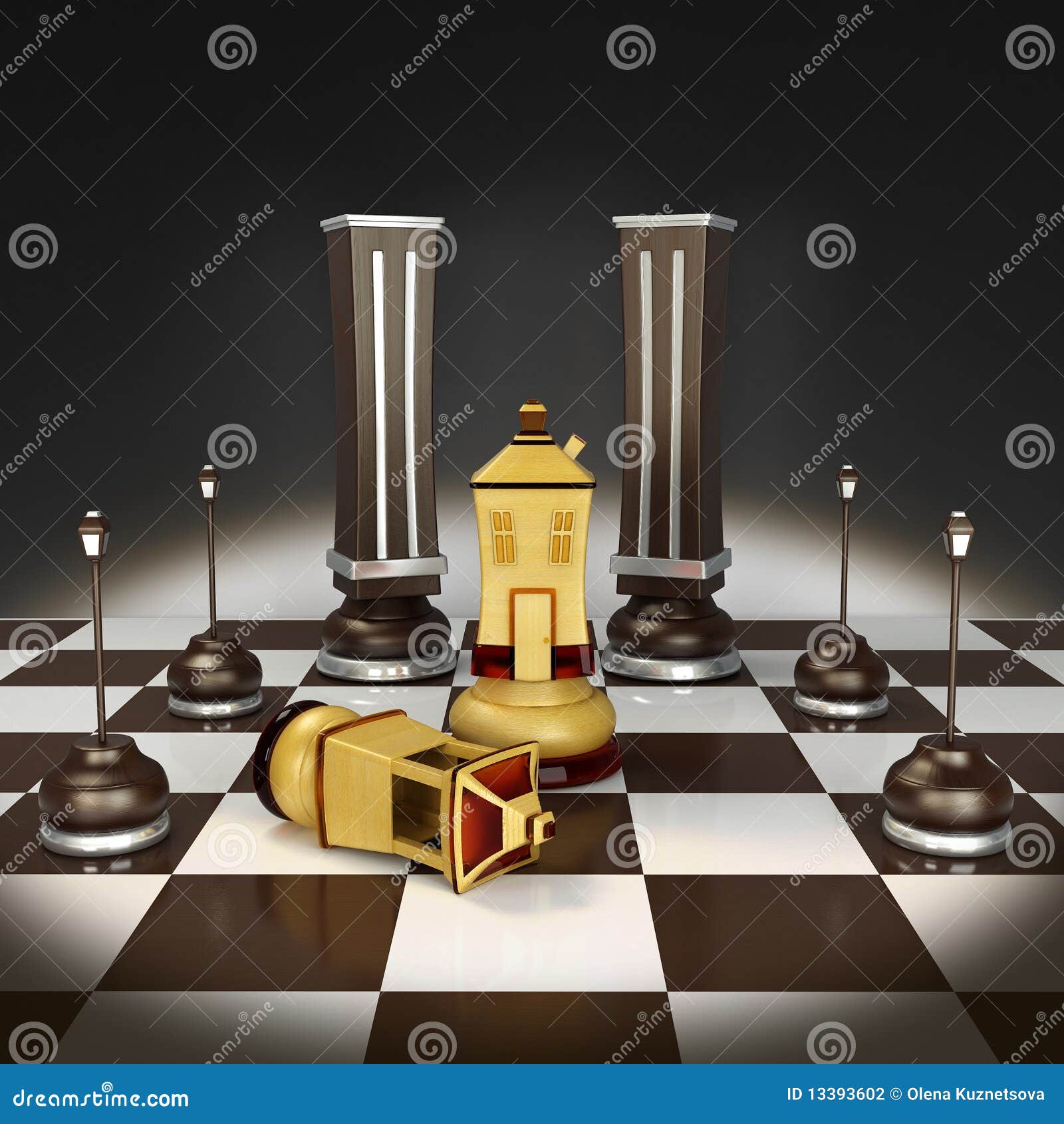 Chess Homes Illustration Stock Illustrations – 8 Chess Homes ...