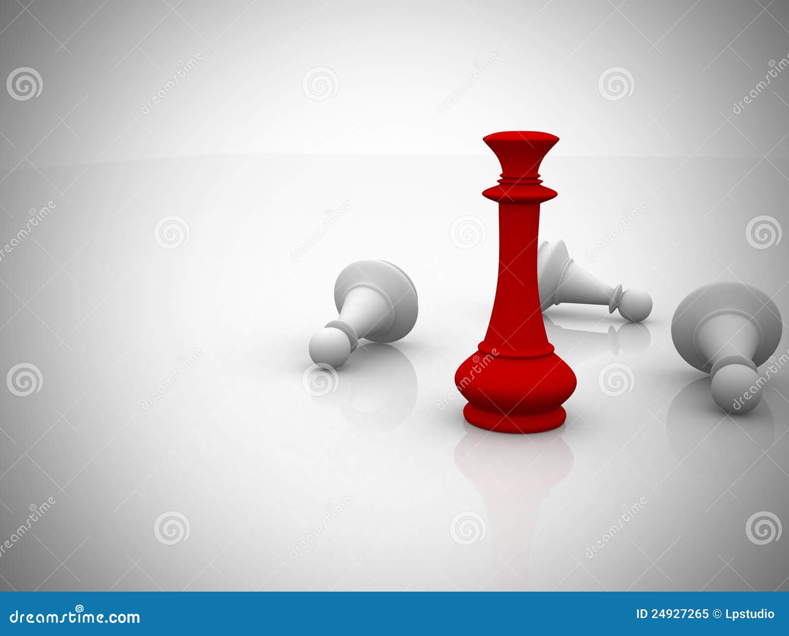 Chess King Standing - Game Over Stock Image - Image of leisure ...