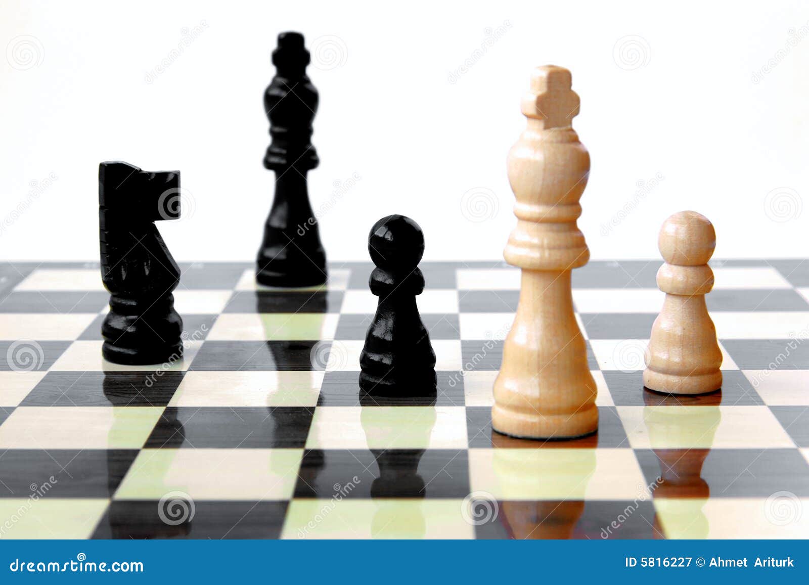 Chess, king under attack stock image. Image of looser - 5816227