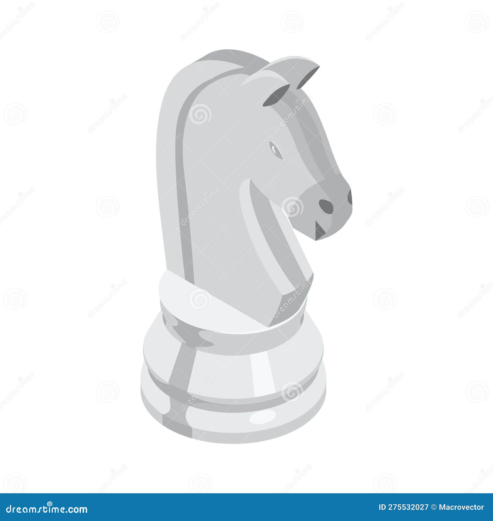 Chess Knight Icon stock vector. Illustration of entertainment - 275532027