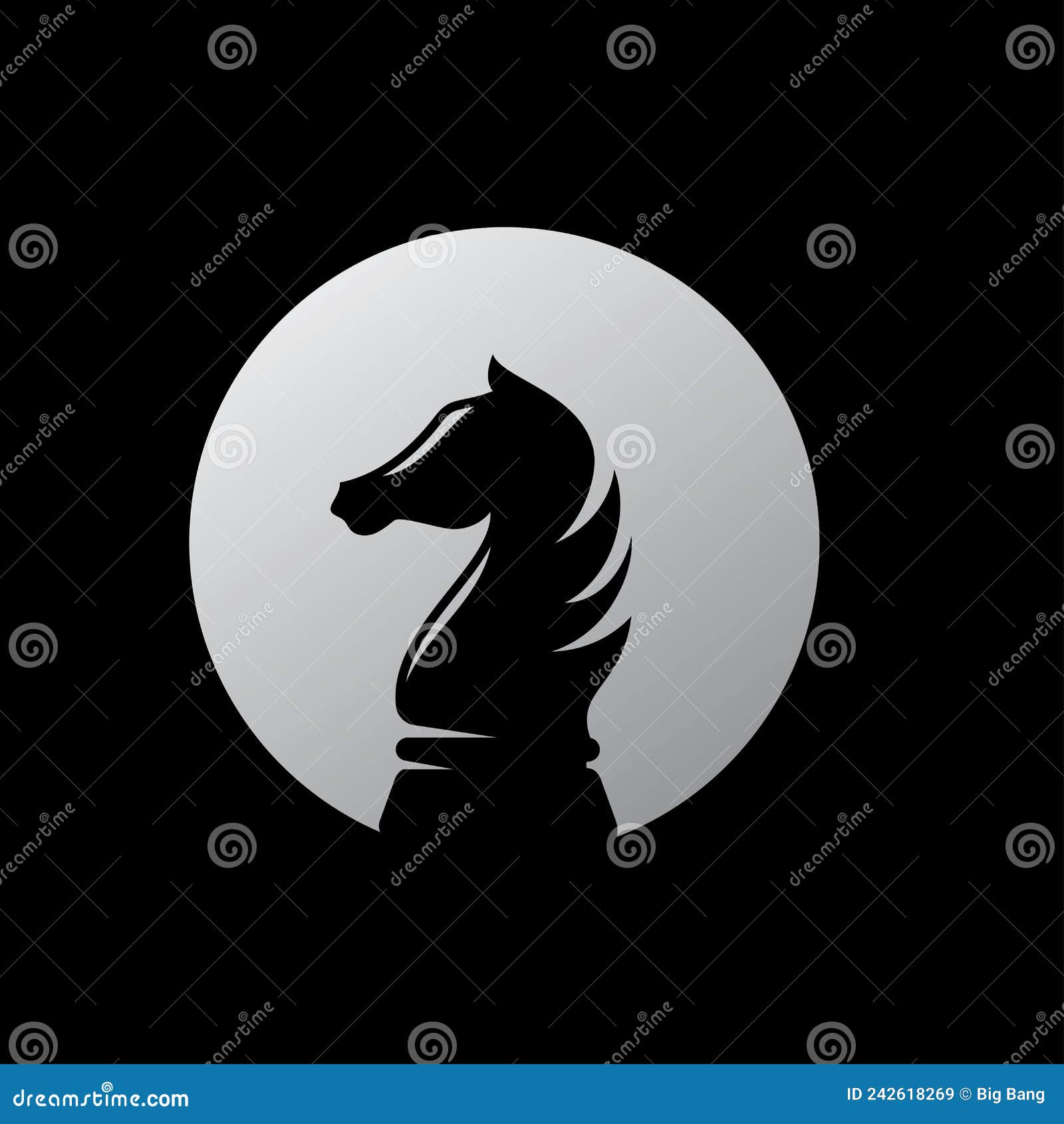 Chess Knight Role Logo Vector, Chess Piece Vector Icons Stock Vector ...