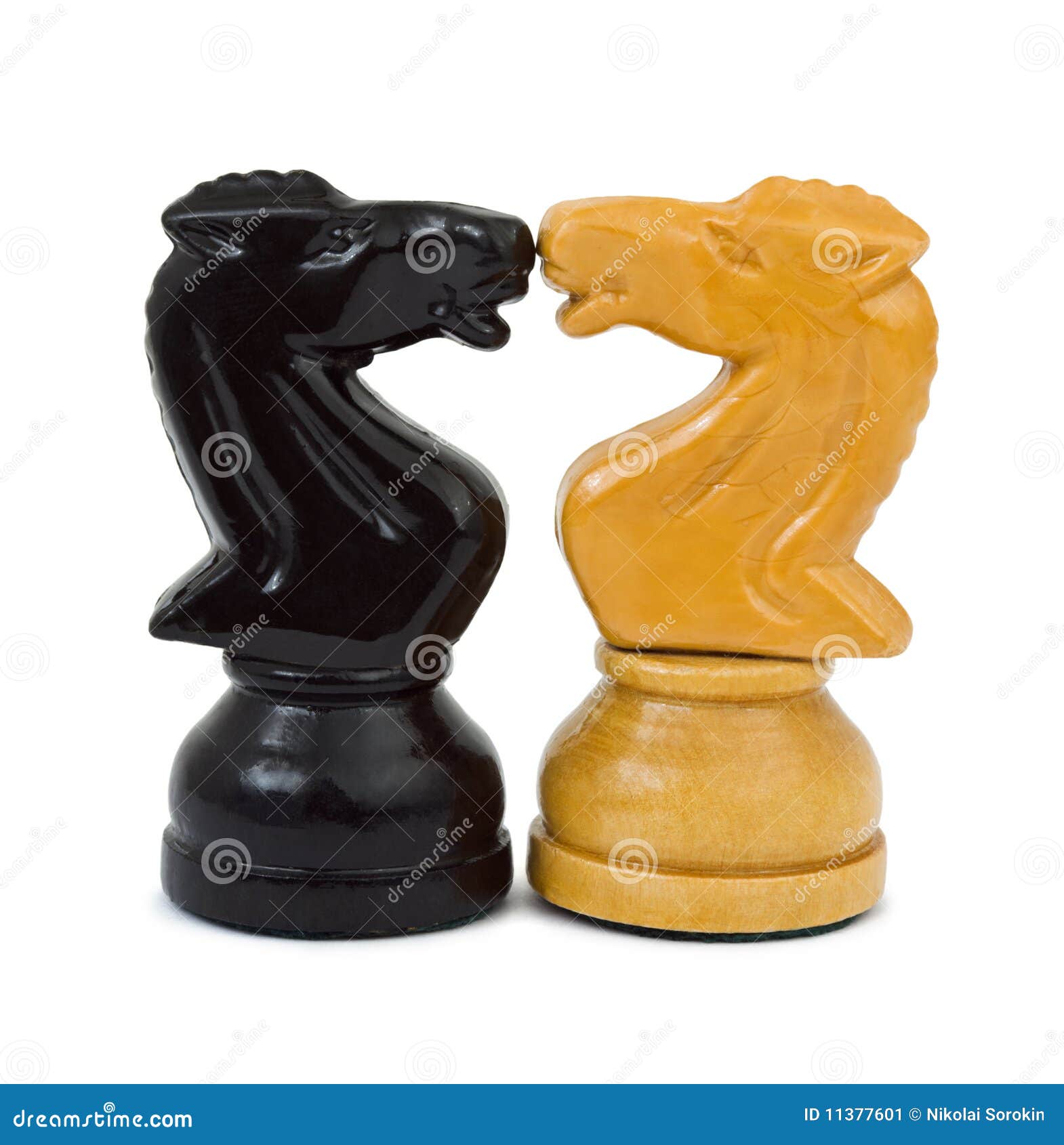 Chess knights stock image. Image of decisions, knight - 11377601