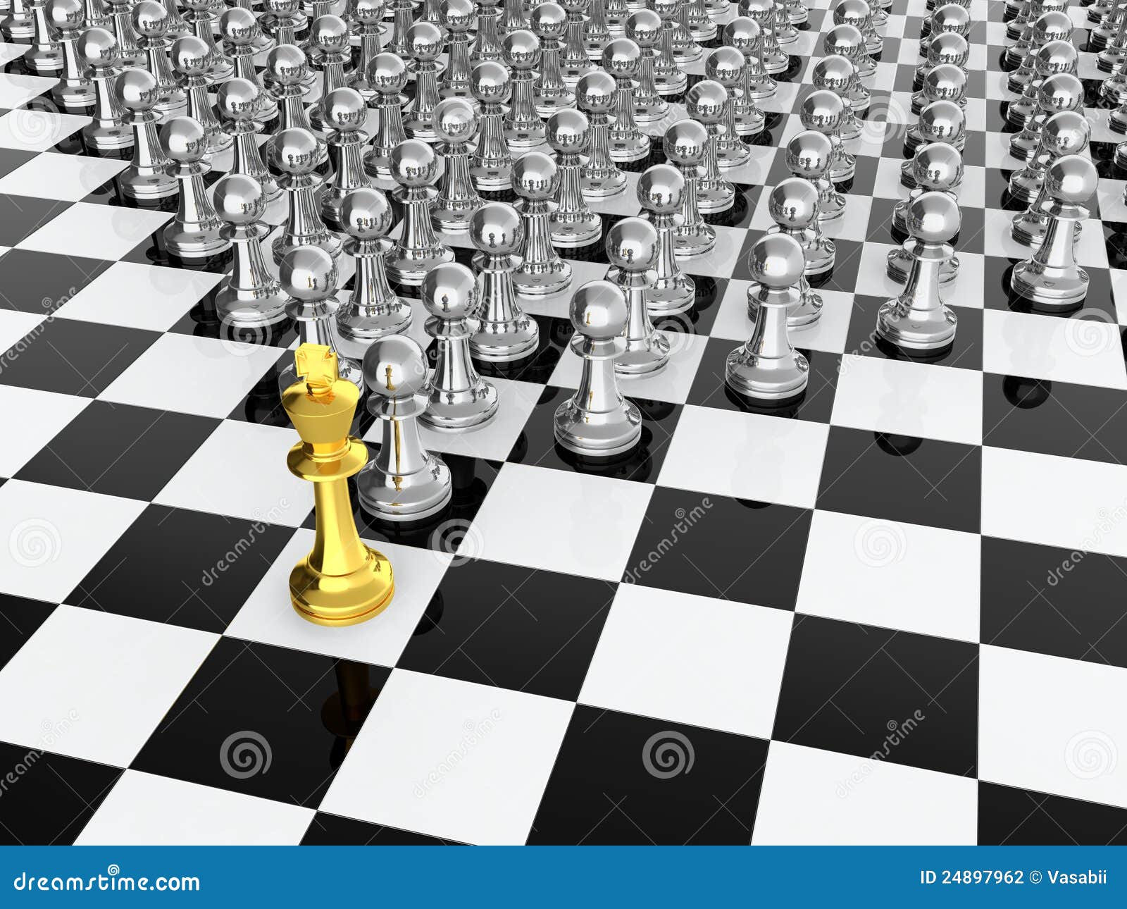 Chess leader stock illustration. Illustration of knight - 24897962