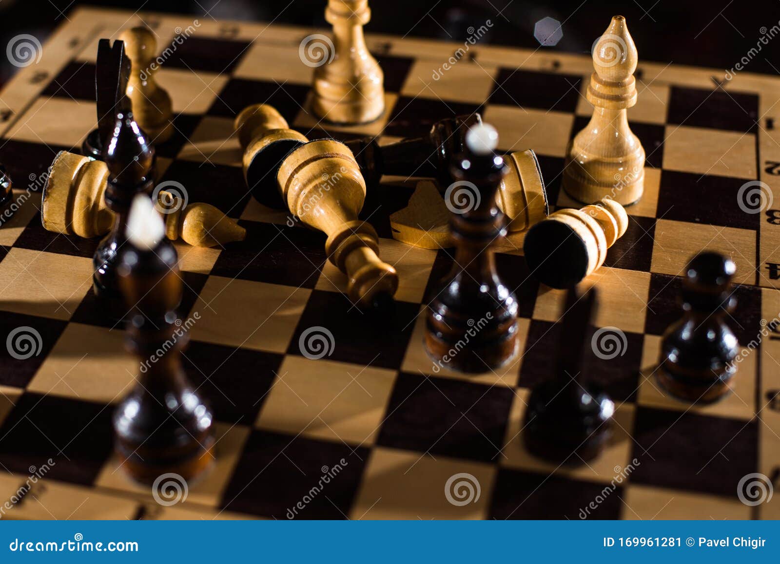 Chess is Logic Board Game with Special Pieces on a 64-cell Board for ...