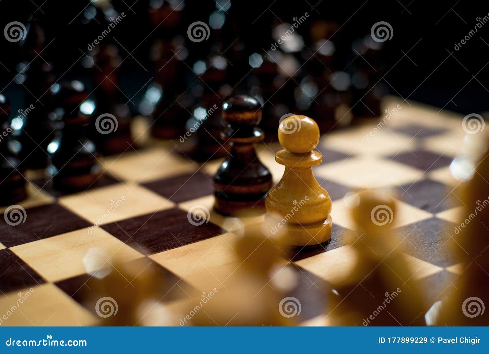 Chess is a Logic Board Game with Special Pieces on a 64-cell Board for ...