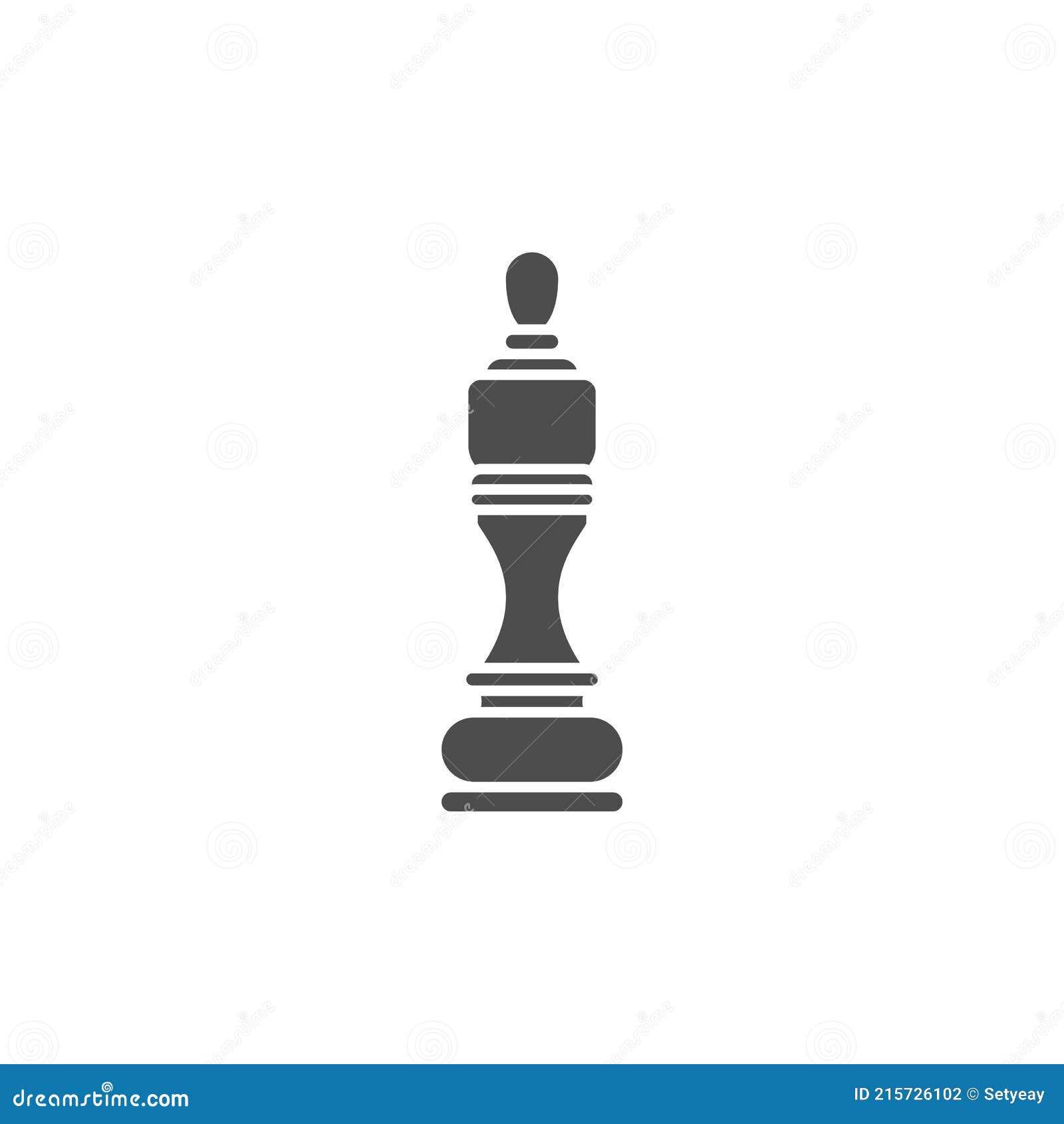 Chess Logo Design Vector Illustration, Creative Chess Logo Design ...