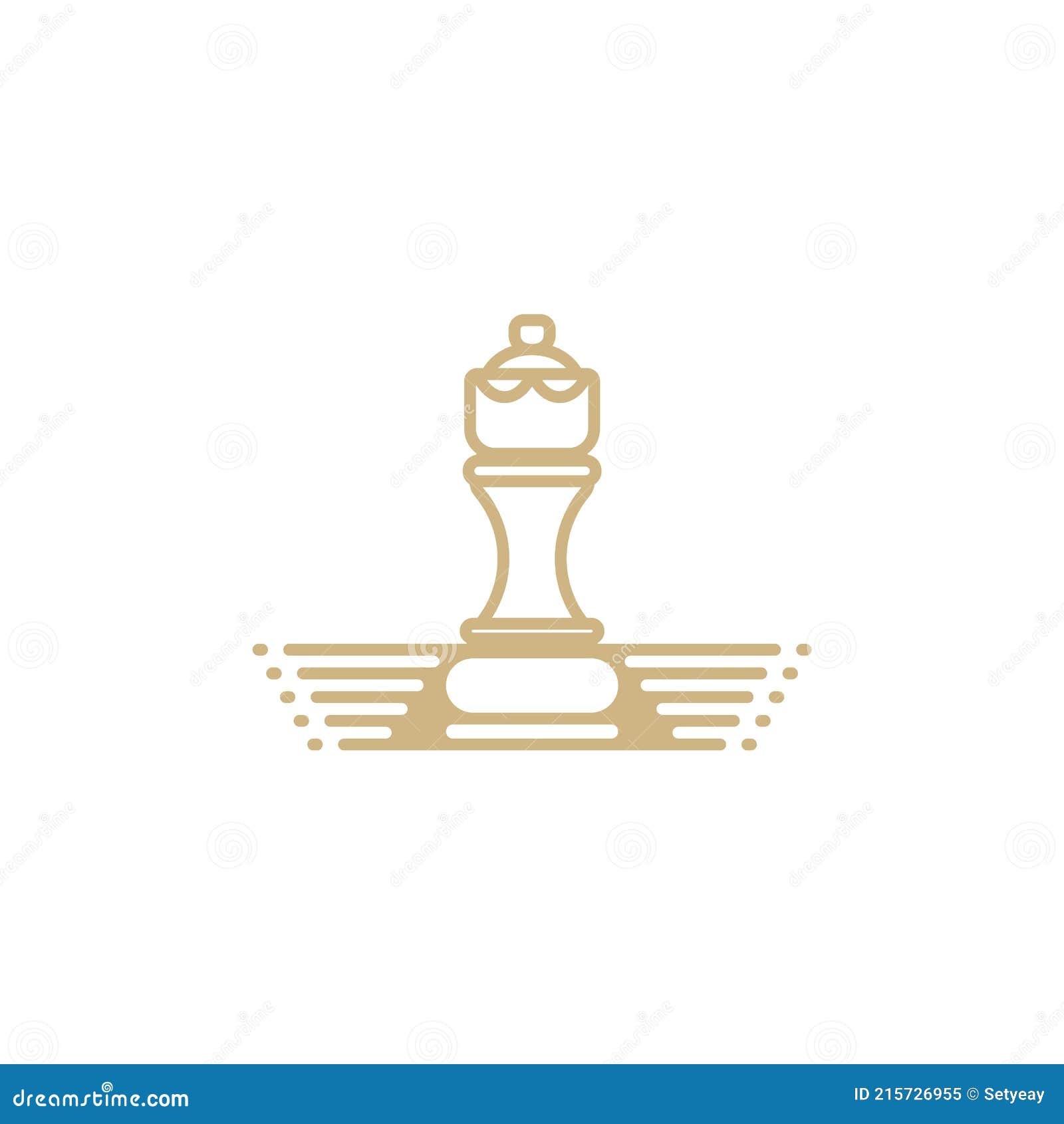 Chess Logo Design Vector Illustration, Creative Chess Logo Design ...