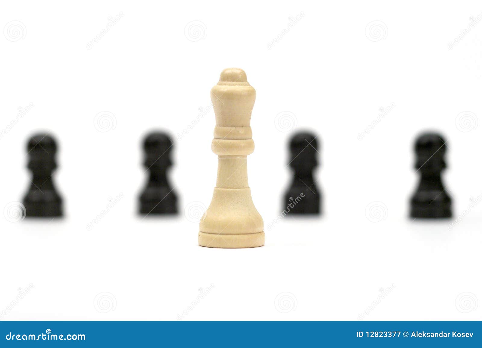 Chess-man stock image. Image of chess, black, leisure - 12823377