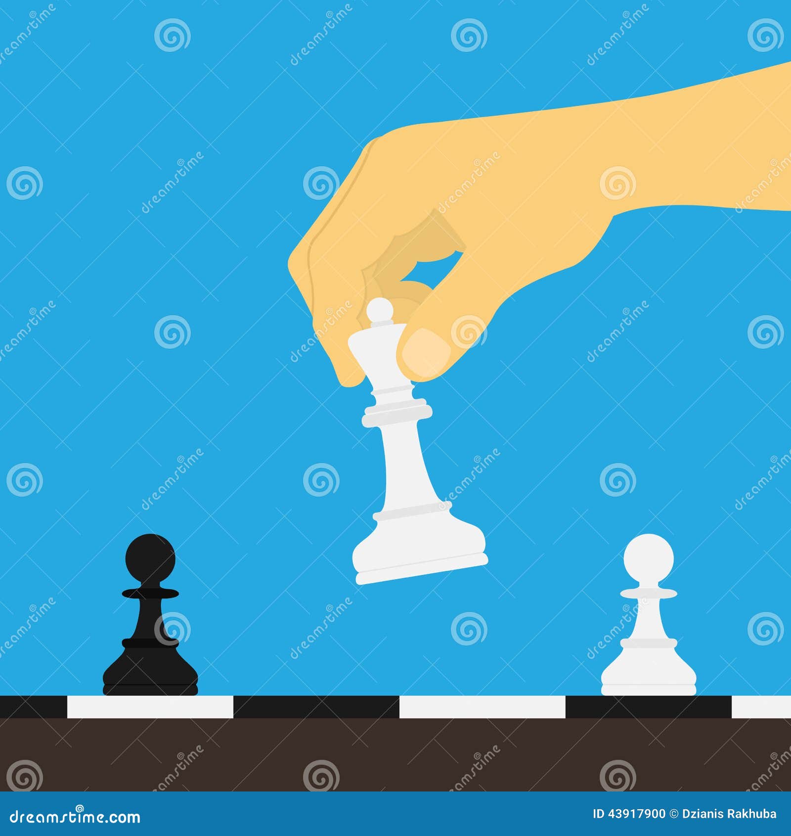Chess master stock vector. Illustration of game, leadership - 43917900
