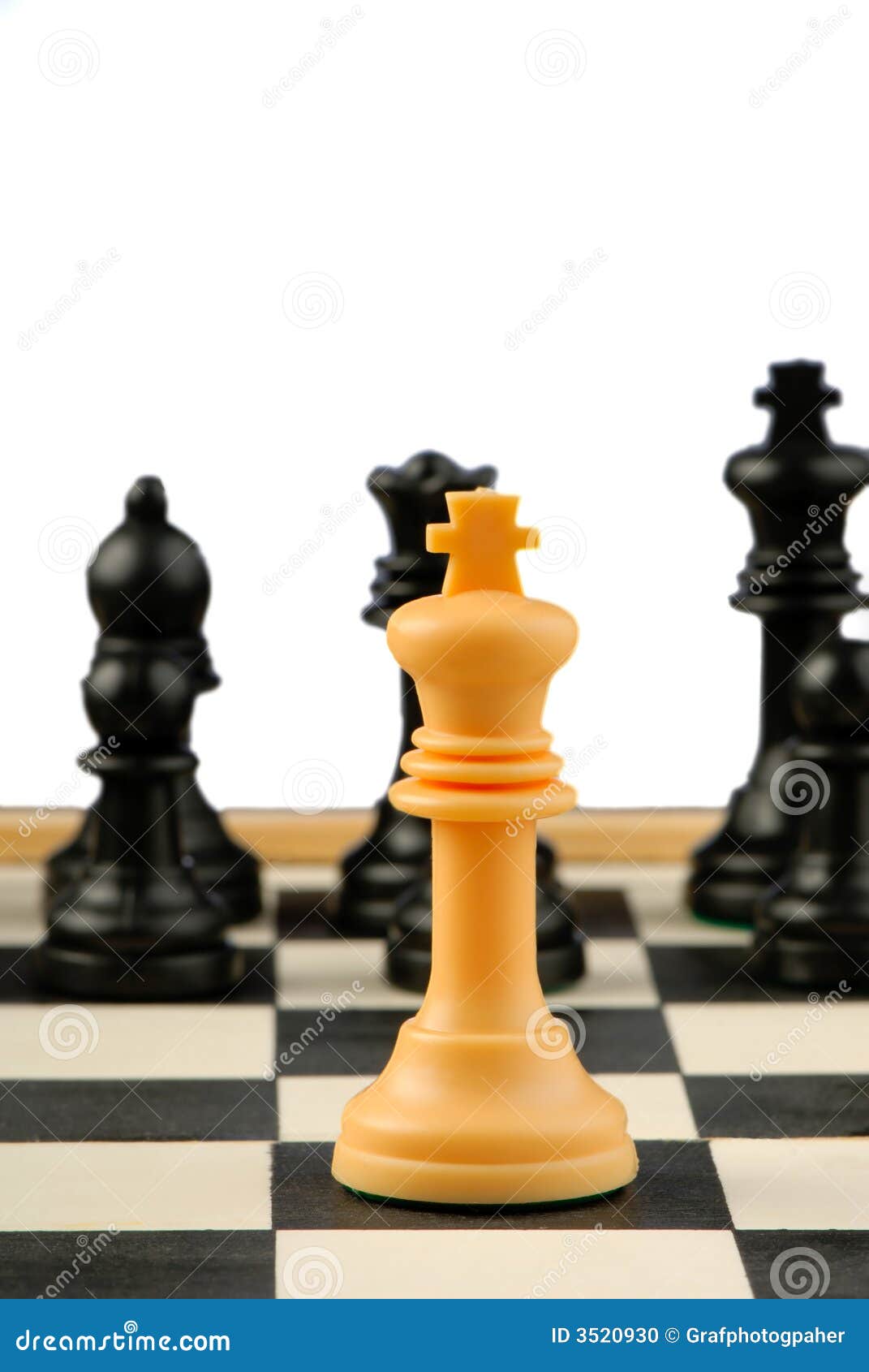 Chess-men stock photo. Image of wood, close, strategy - 3520930