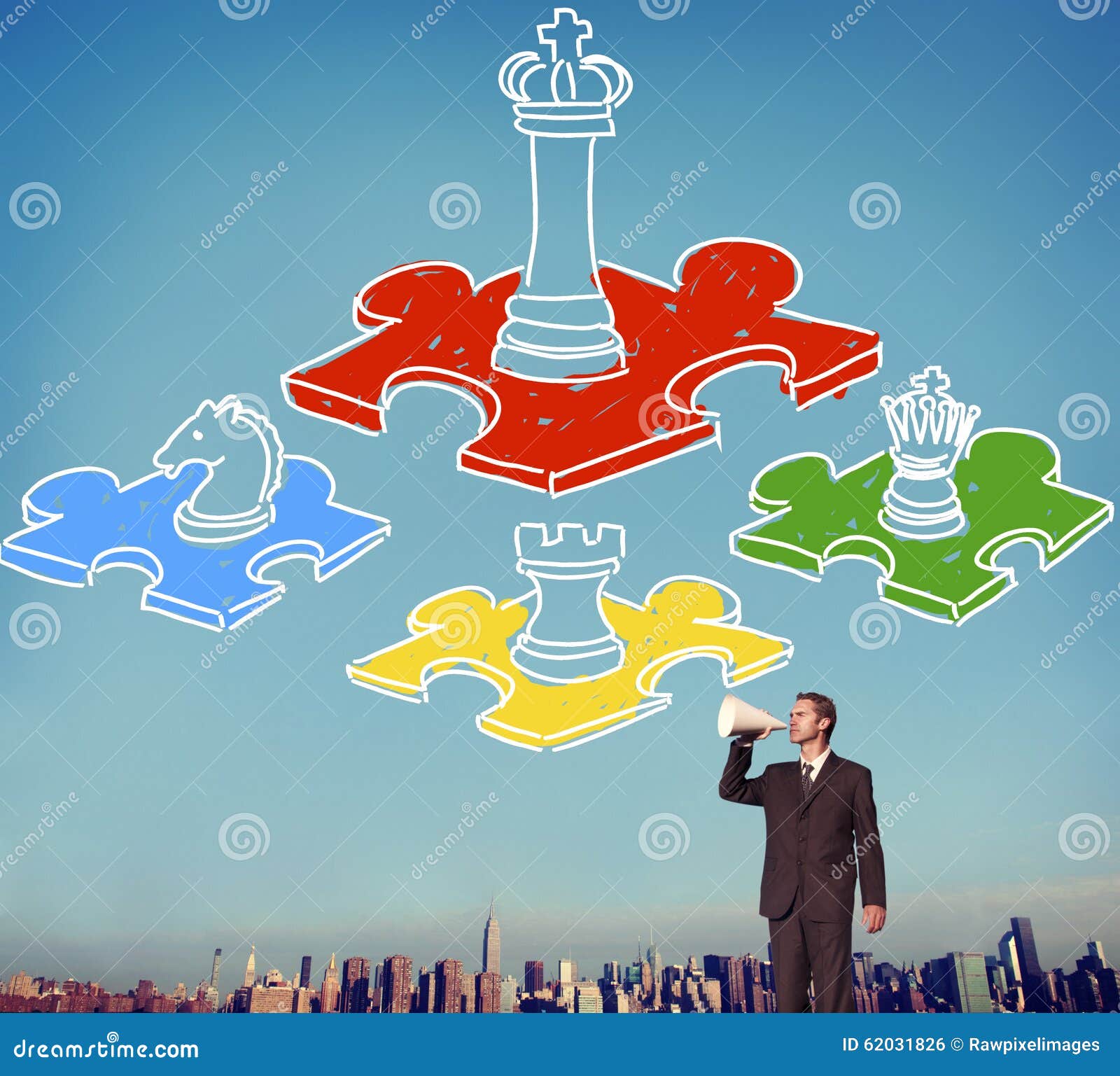 Chess Minded Game Tactics Leadership Strategy Concept Stock Photo ...