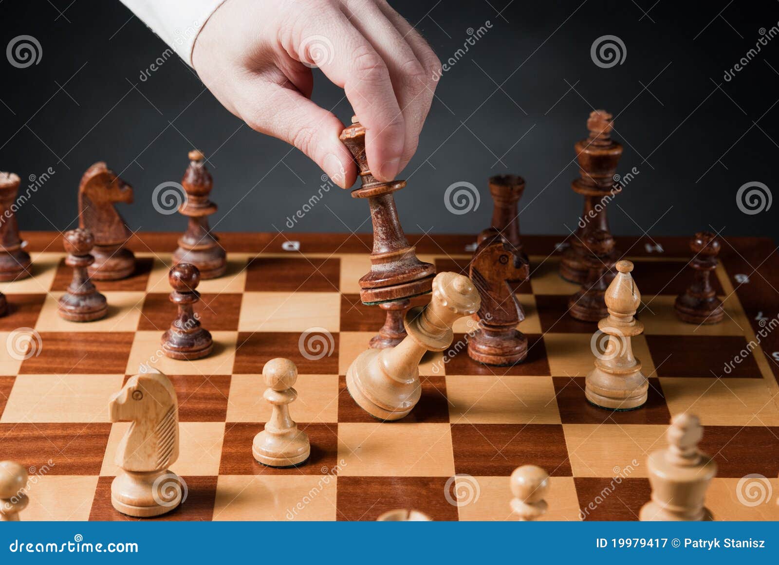 Chess move stock image. Image of action, success, winning - 19979417