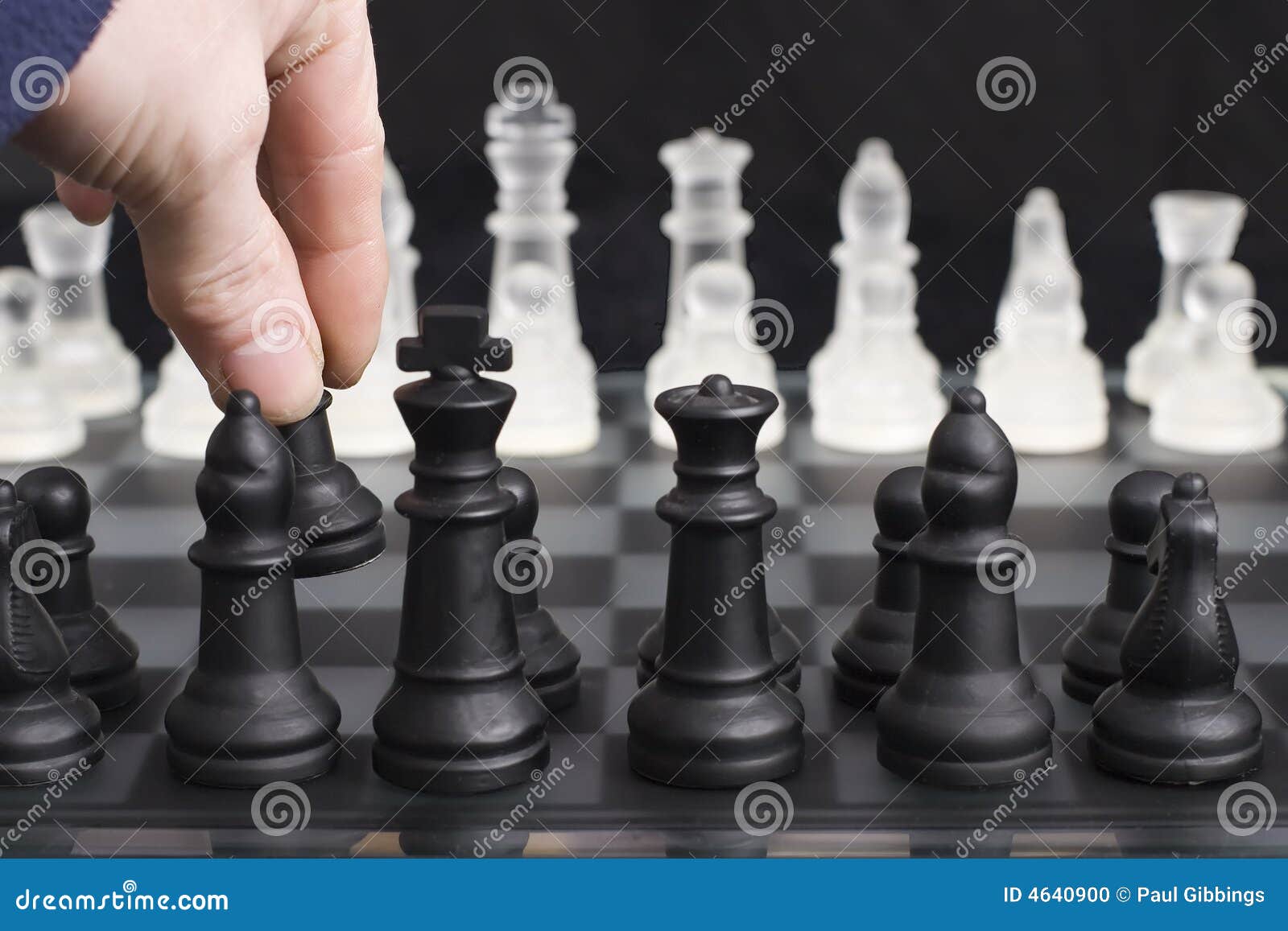 Chess Opening Move Picture. Image: 4640900