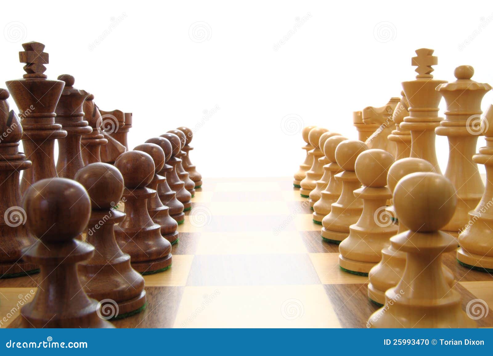 Chess opposing forces stock photo. Image of facing, castle - 25993470