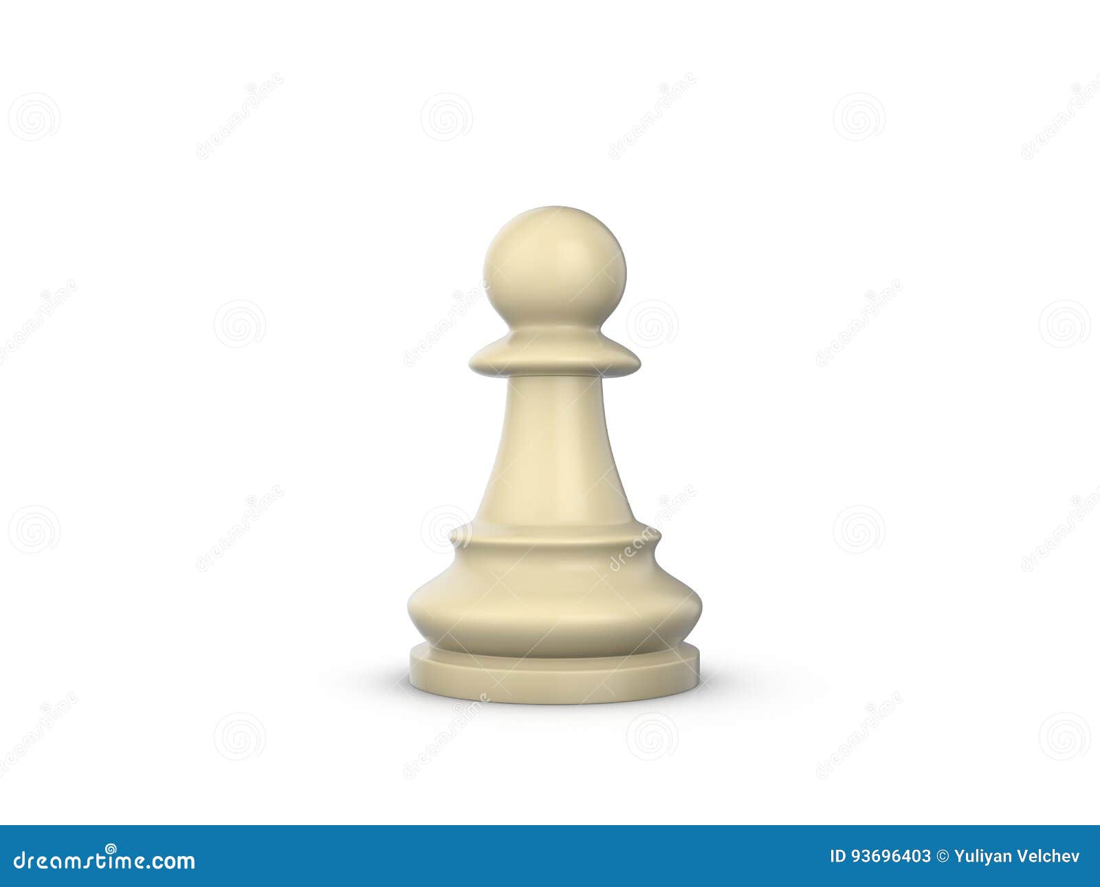 Chess pawn stock illustration. Illustration of isolated - 93696403
