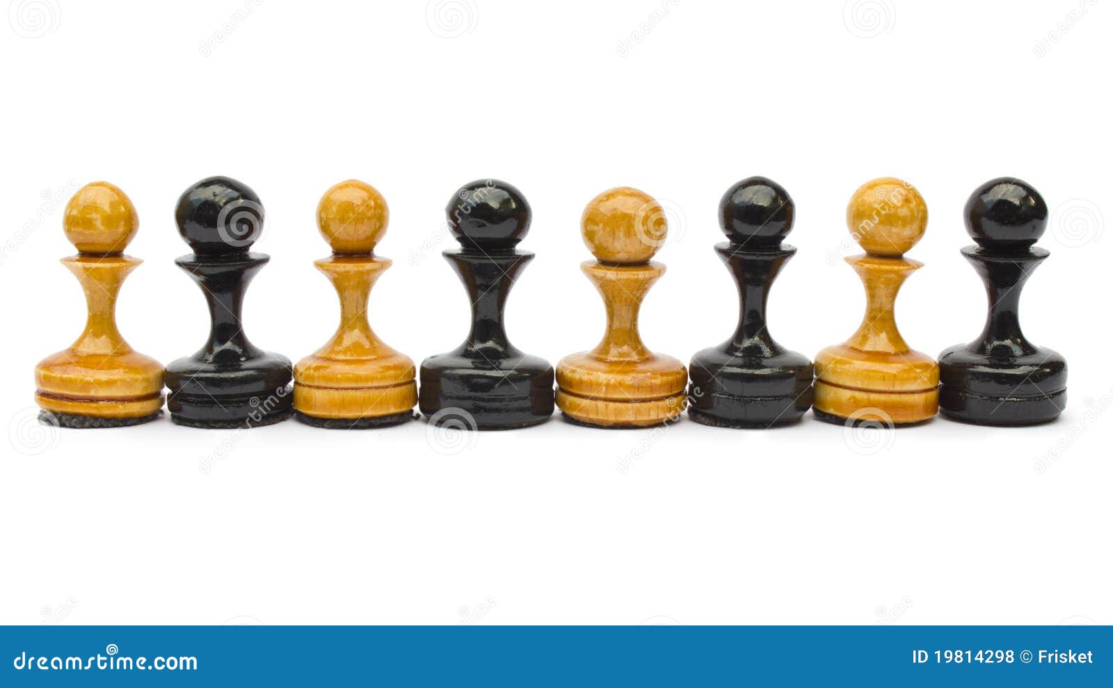 Chess pawns stock photo. Image of white, victory, tactics - 19814298