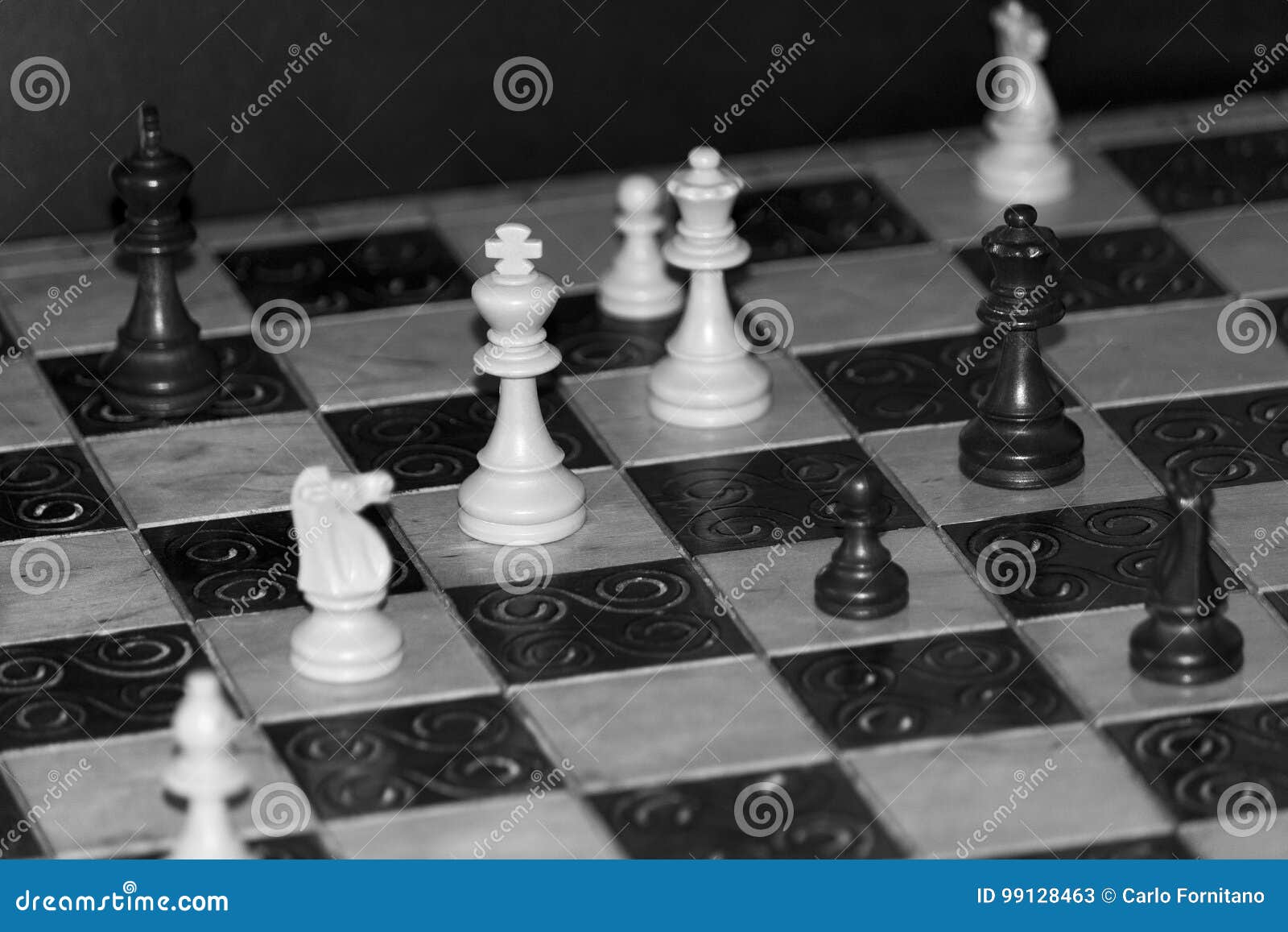 Chess stock image. Image of field, move, intelligence - 99128463