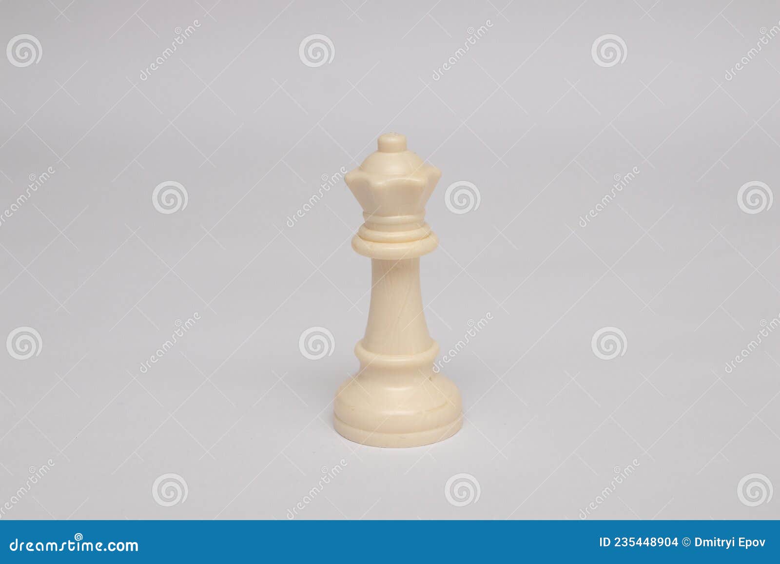 Chess Piece Queen on a White Background Stock Photo - Image of ...