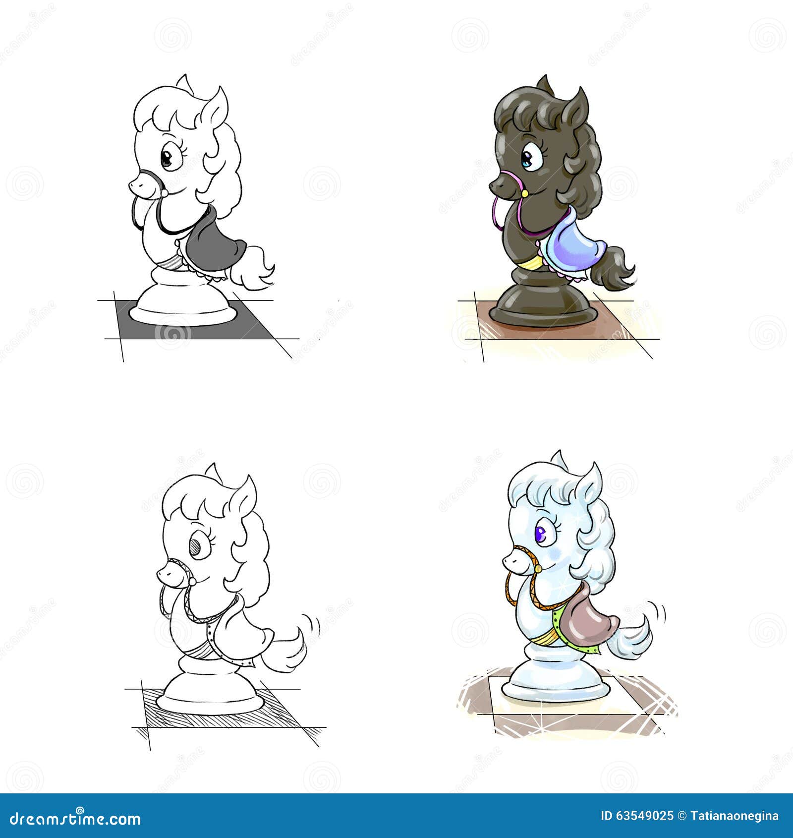 Chess piece stock illustration. Illustration of chess - 63549025