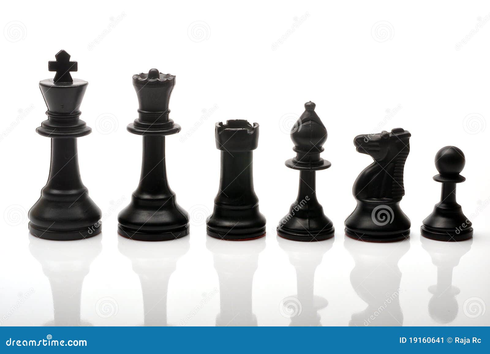 Chess pieces stock image. Image of black, mate, rapid - 19160641