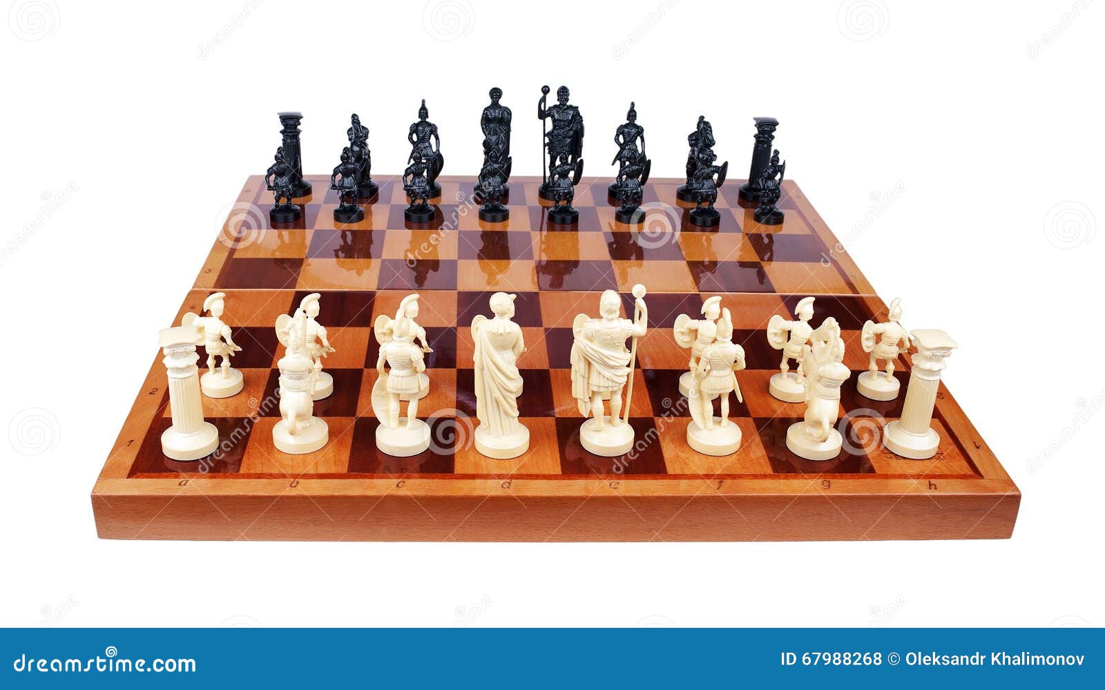 Chess Pieces in the Form of the Romans Stock Photo - Image of home ...