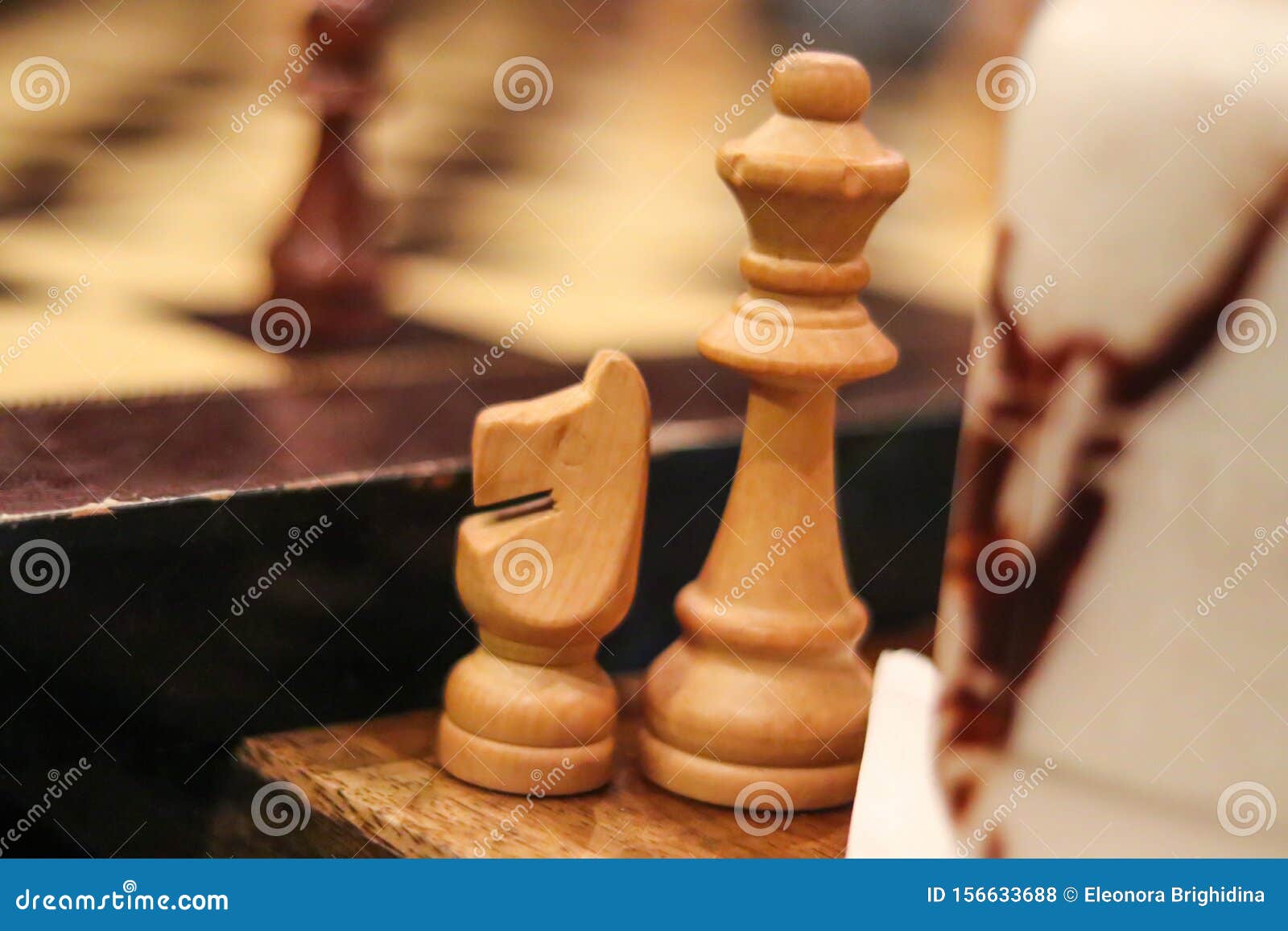Chess Pieces. Game of Chess. Stock Photo - Image of lost, symbolism ...