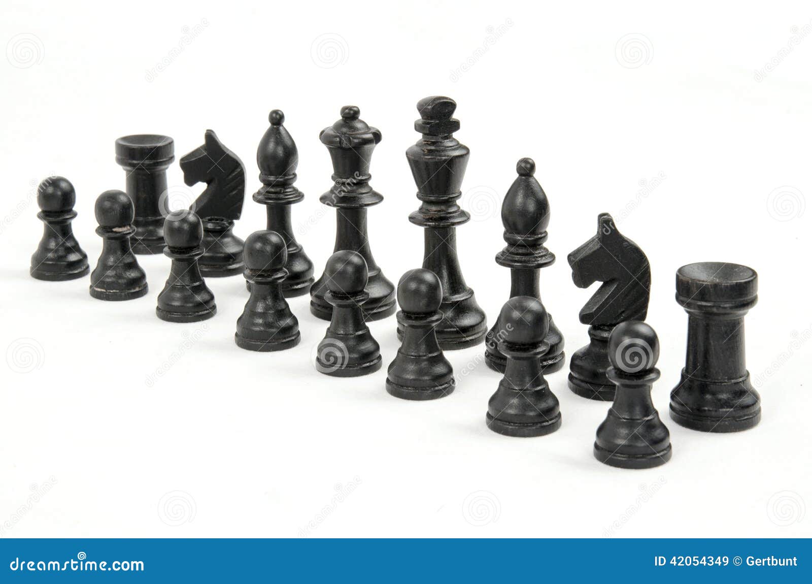 Chess Pieces Isolated on White Stock Image - Image of pawn, choice ...