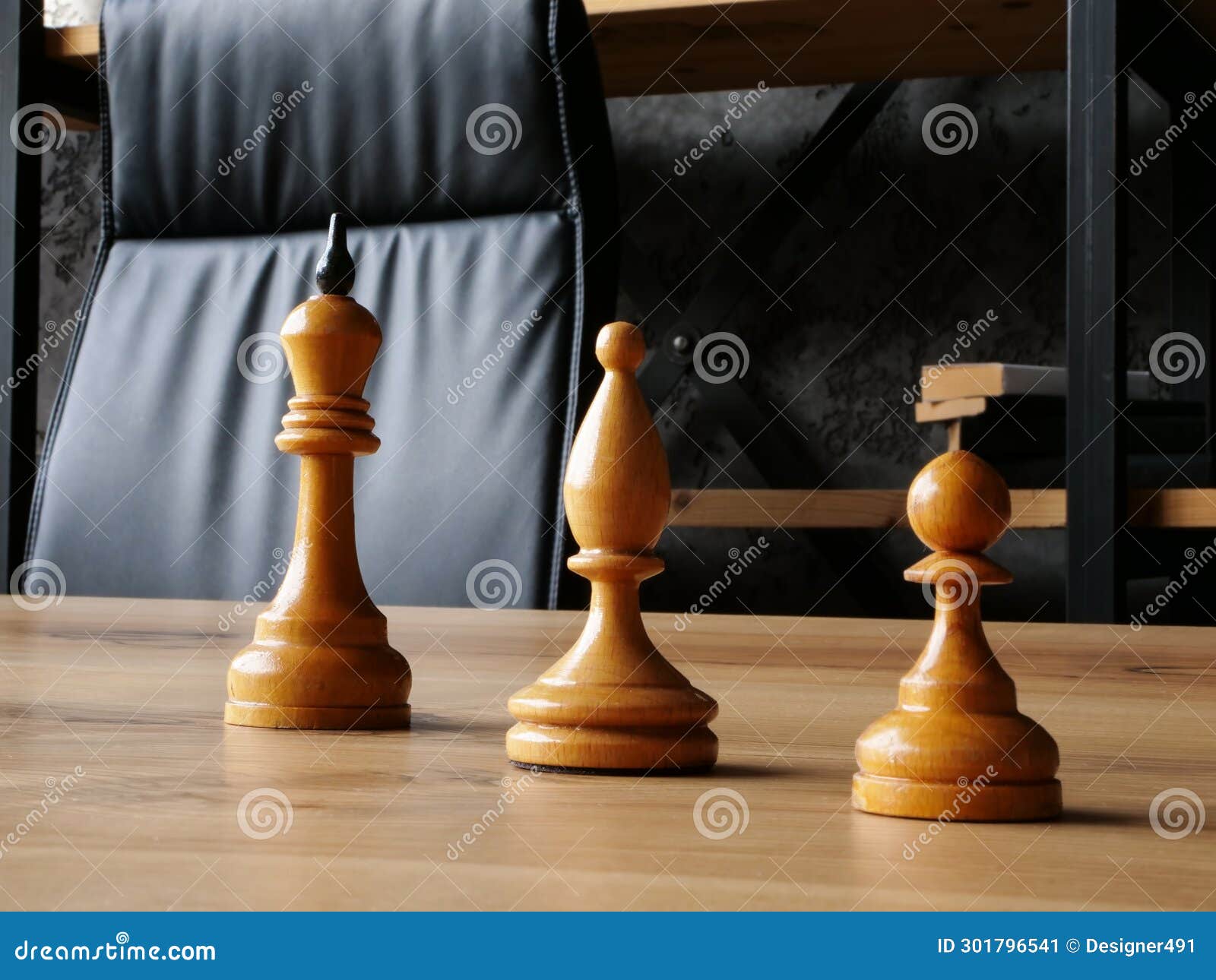 Chess Pieces with a King As a Symbol of Succession Planning and ...