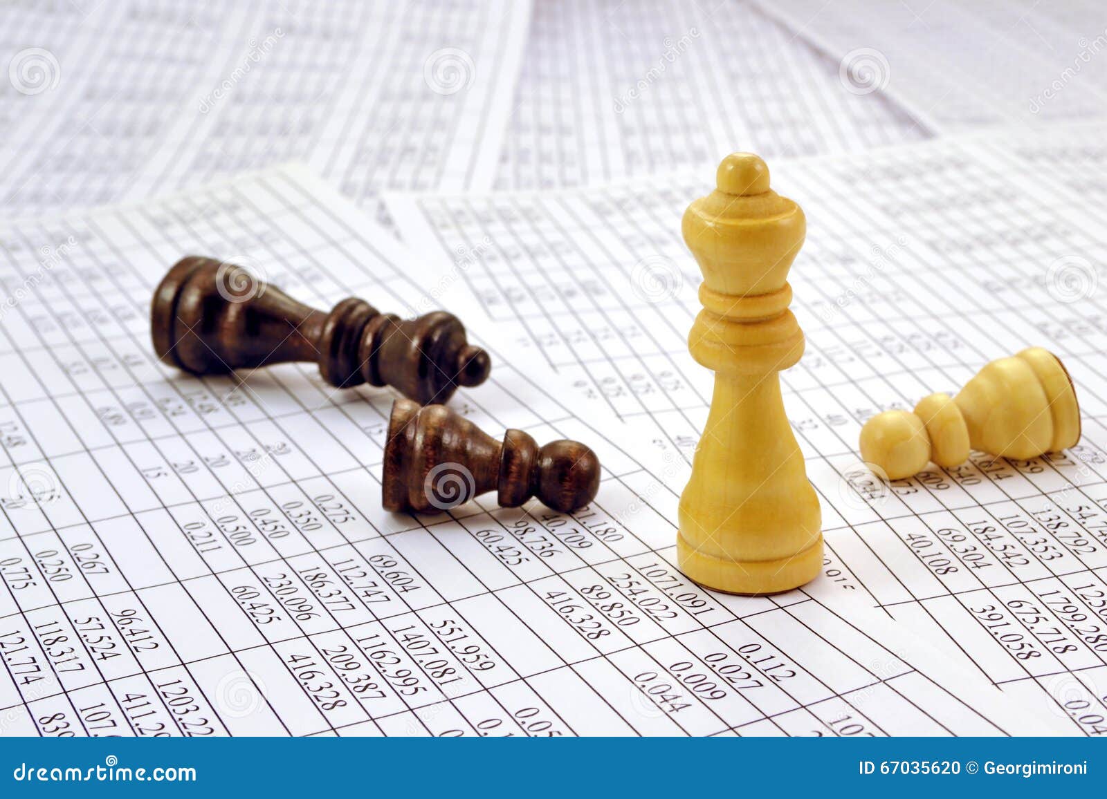 Chess pieces and numbers stock photo. Image of analyzing - 67035620